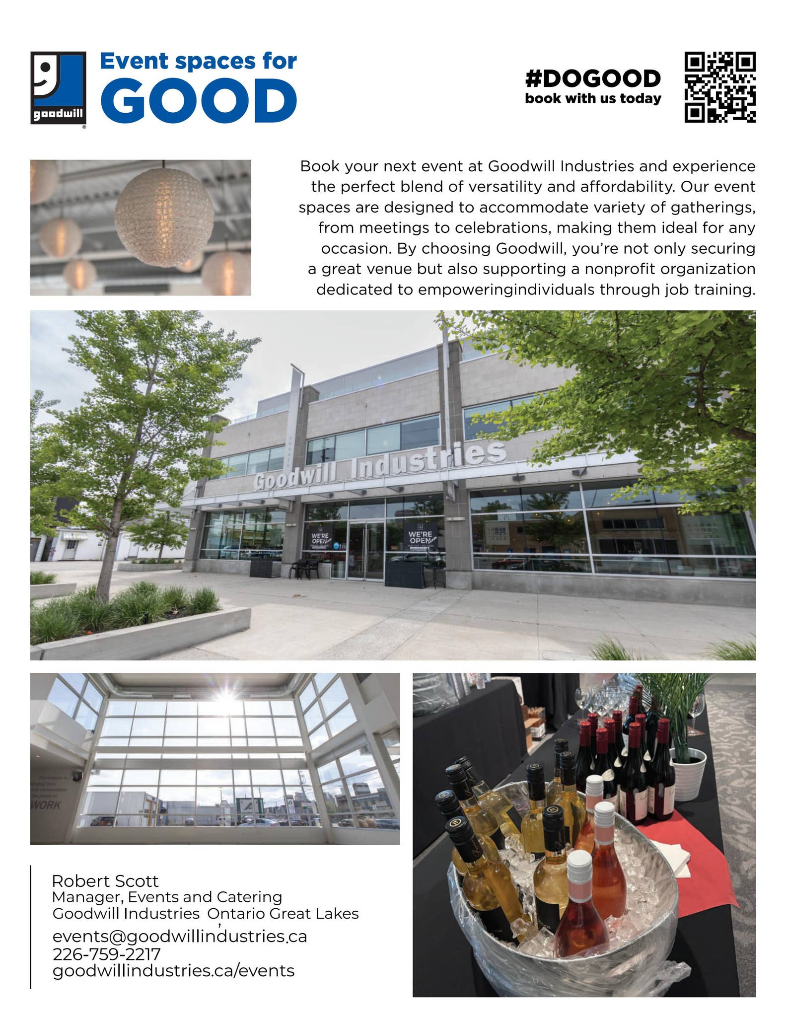 Event Spaces at the Goodwill Centre by Goodwill Industries Ontario ...