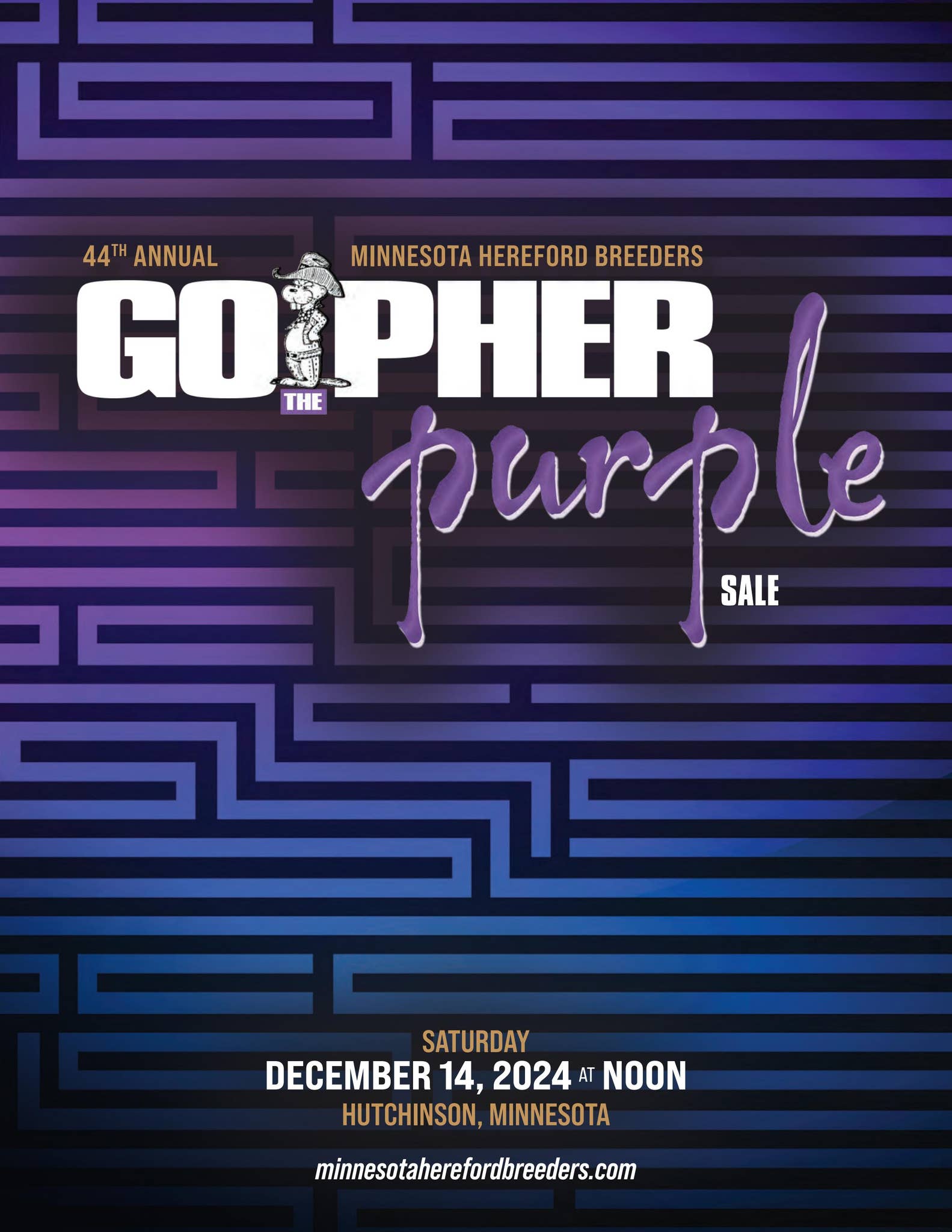 44th Annual Minnesota Hereford Breeders Gopher Purple Sale by ...