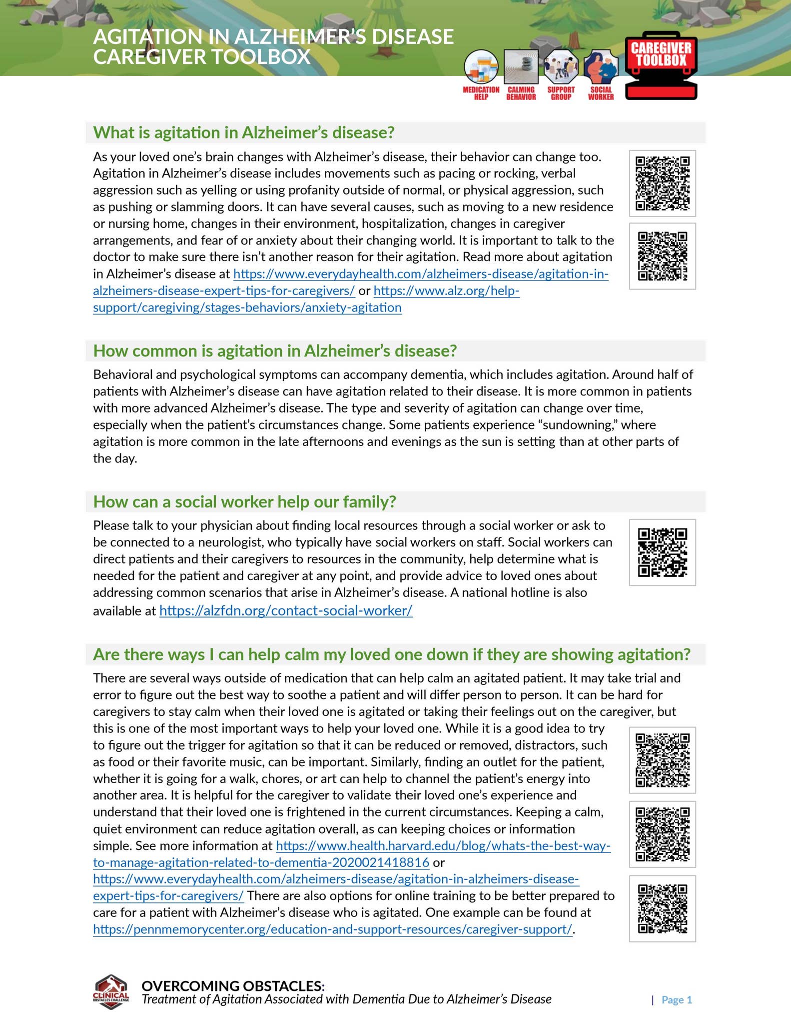 Agitation Alzheimer's Disease Caregiver Toolbox by Integritas Communications - Issuu