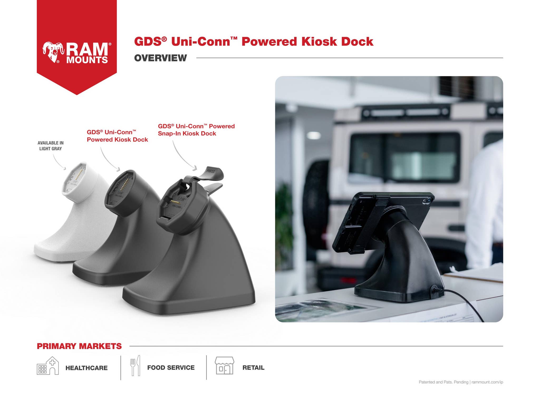 Buyers Guide: GDS® Uni-Conn™ Powered Kiosk Dock by RAM Mounts - Issuu