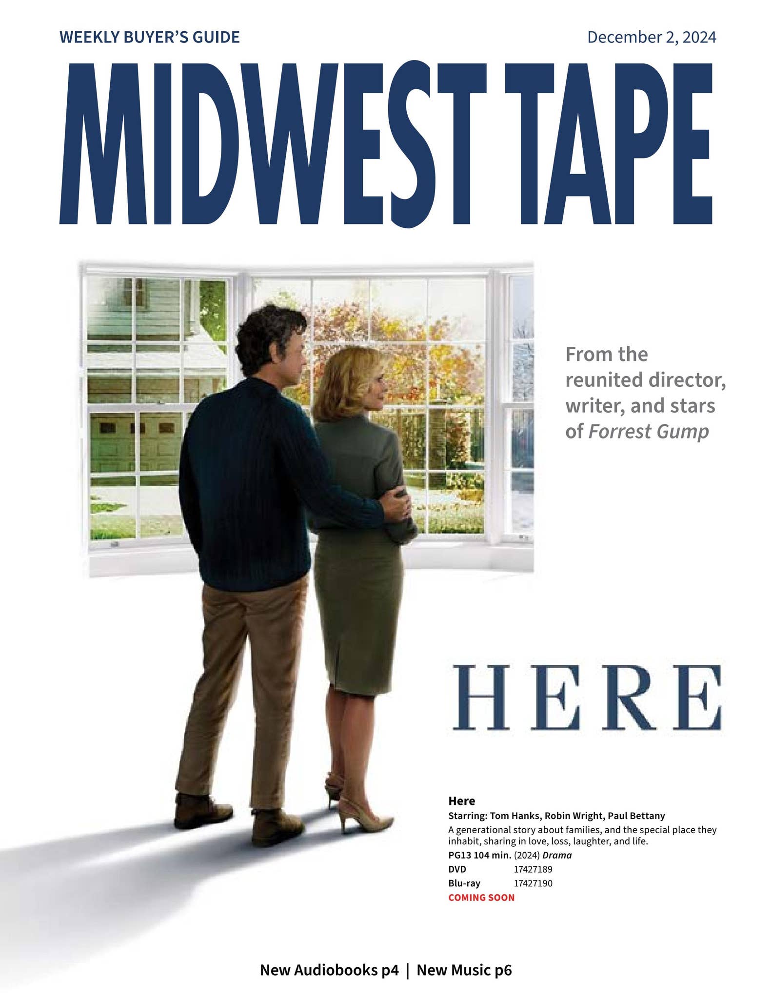 Midwest Tape Weekly December 2, 2024 by Midwest Tape - Issuu