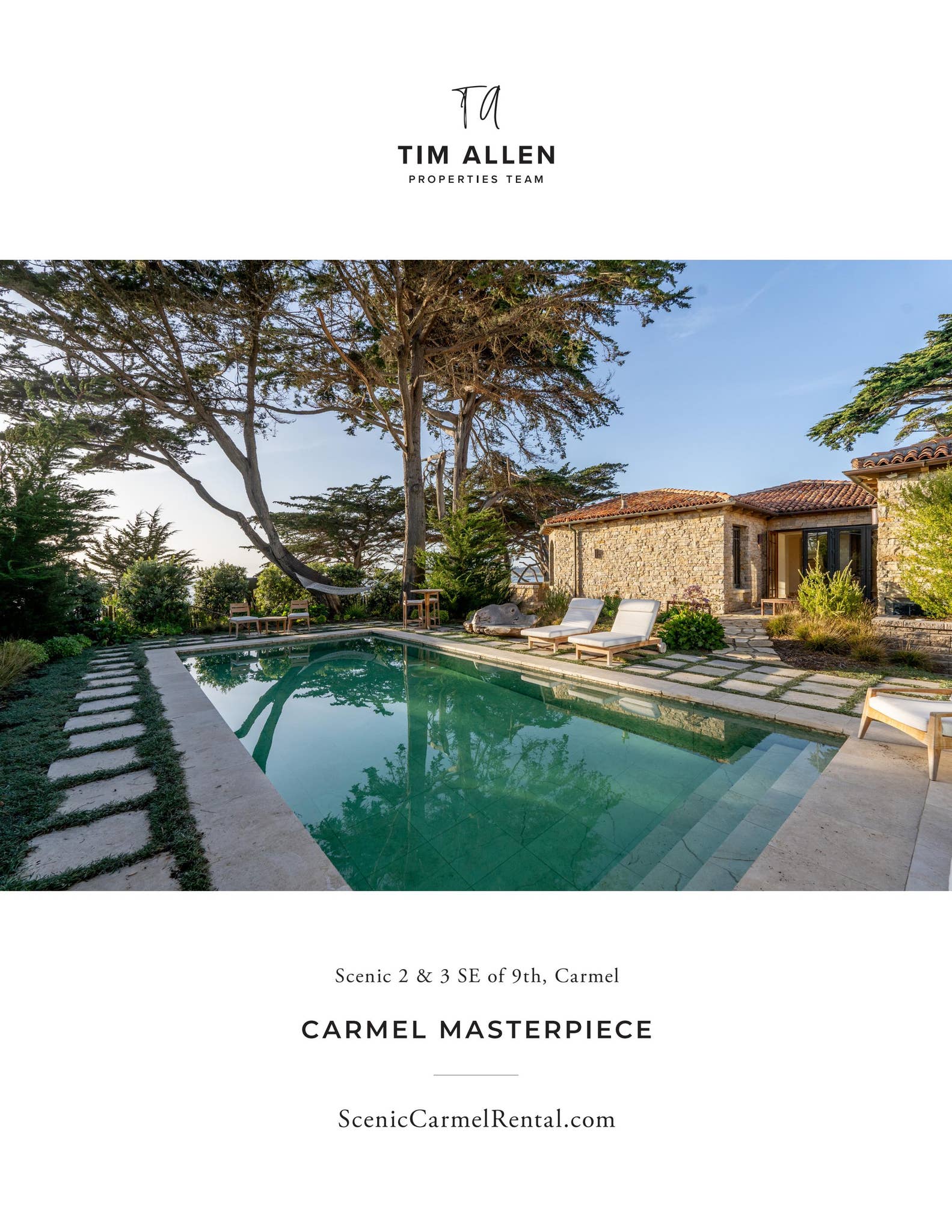 Carmel Masterpiece - Luxury Rental by Tim Allen Properties - Issuu