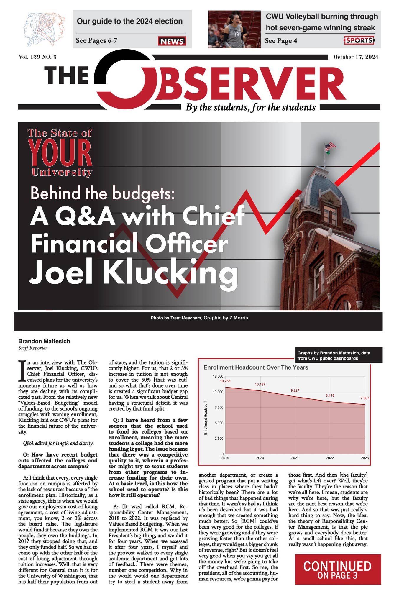The Observer, Fall 2024 - Issue 3 by CWU Observer - Issuu