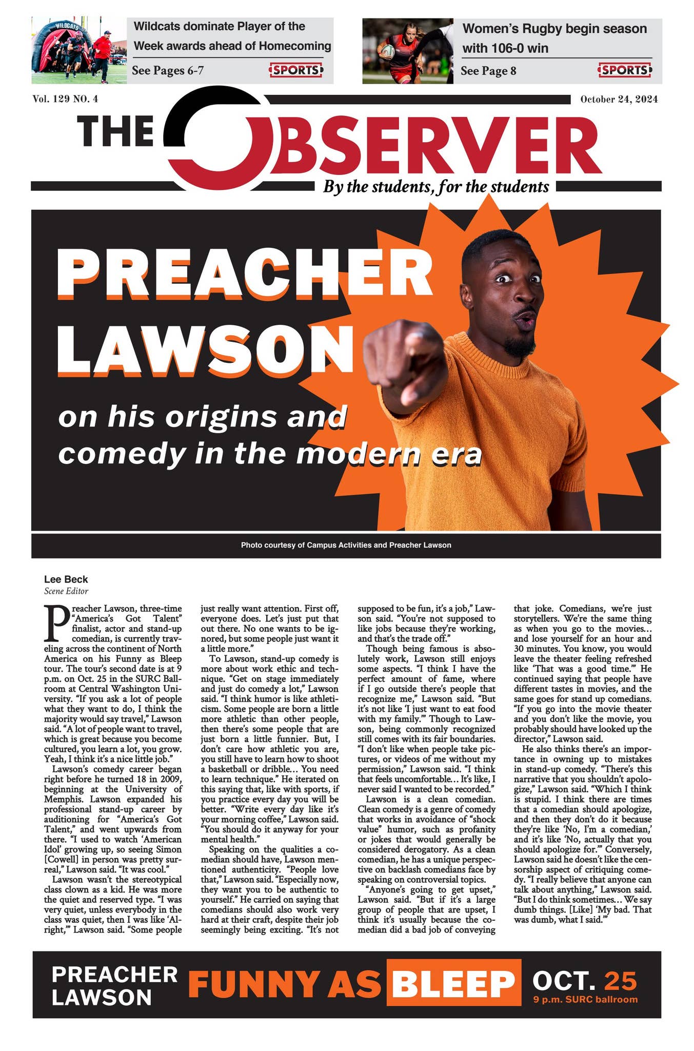 The Observer, Fall 2024 - Issue 4 by CWU Observer - Issuu