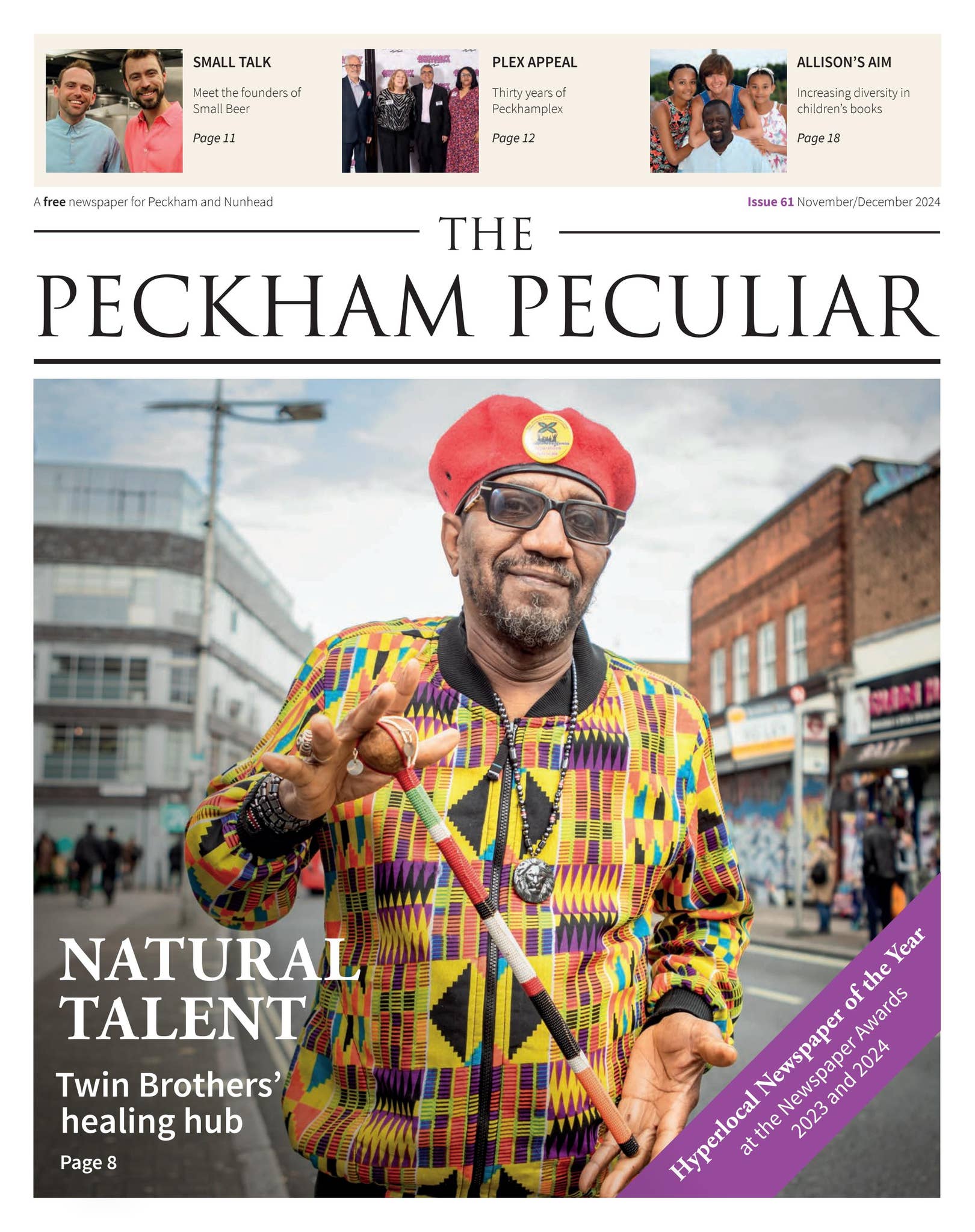 Issue 61 of The Peckham Peculiar by The Peckham Peculiar - Issuu