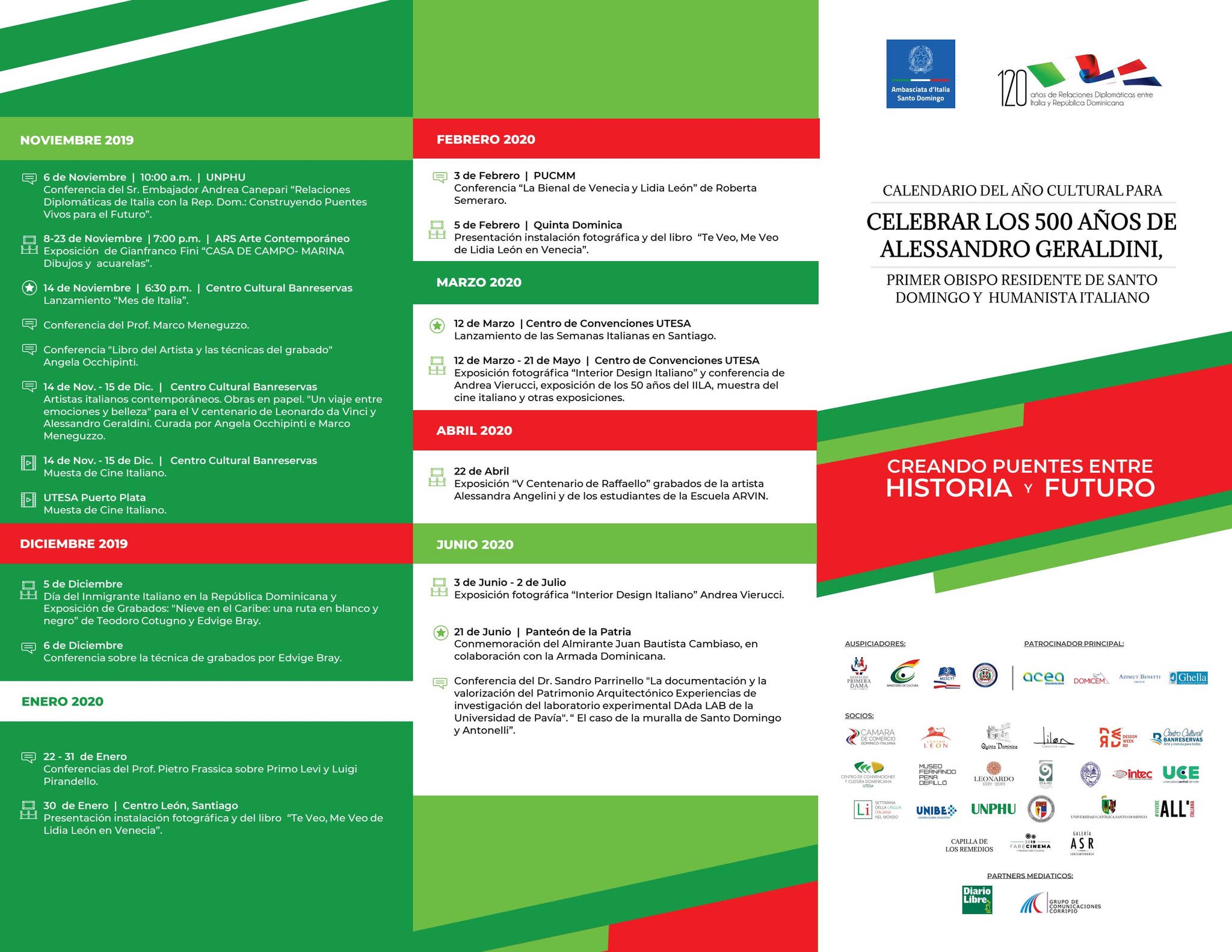 Brochure Events Cultural Year "Geraldini" by The Italian Legacy in ...