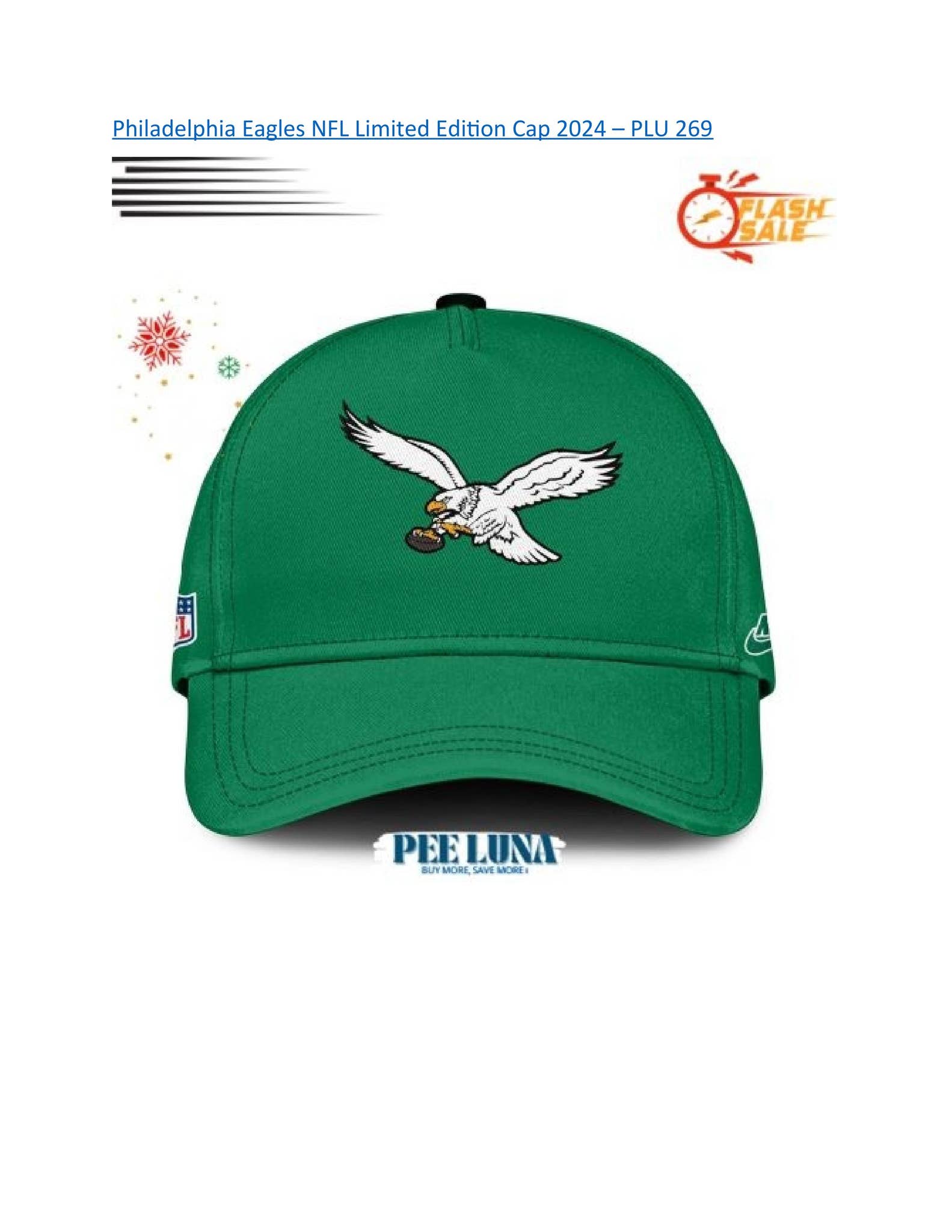 Philadelphia Eagles NFL Limited Edition Cap 2024 – PLU 269 by ...