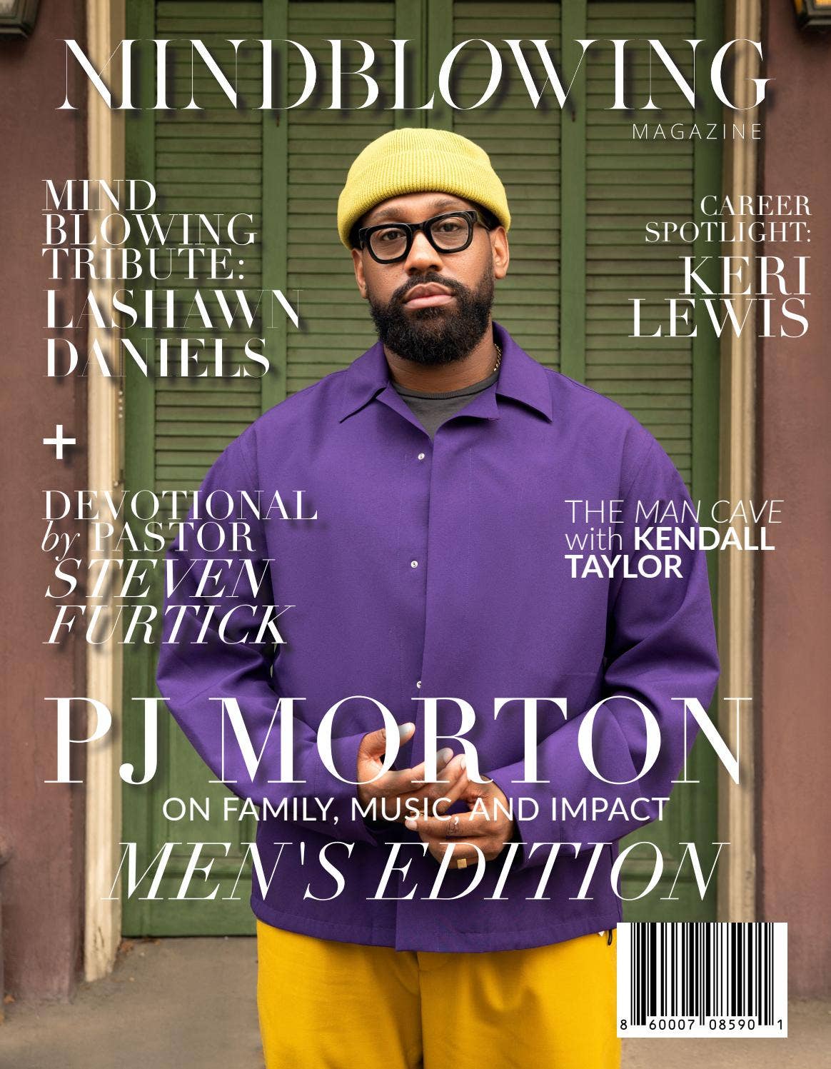 Mind Blowing Magazine - Men's Edition - PJ Morton by Mind Blowing ...