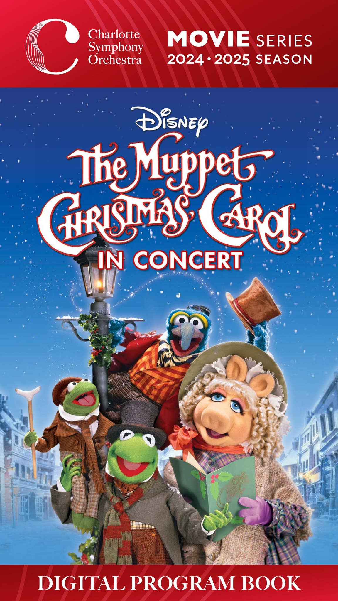 CSO Muppet Christmas Carol - program 11-29-24 by Charlotte Symphony ...