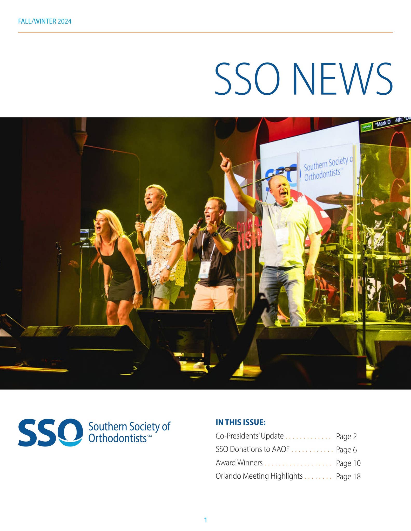 SSO NEWS Fall Winter 2024 by Southern Society of Orthodontists - Issuu