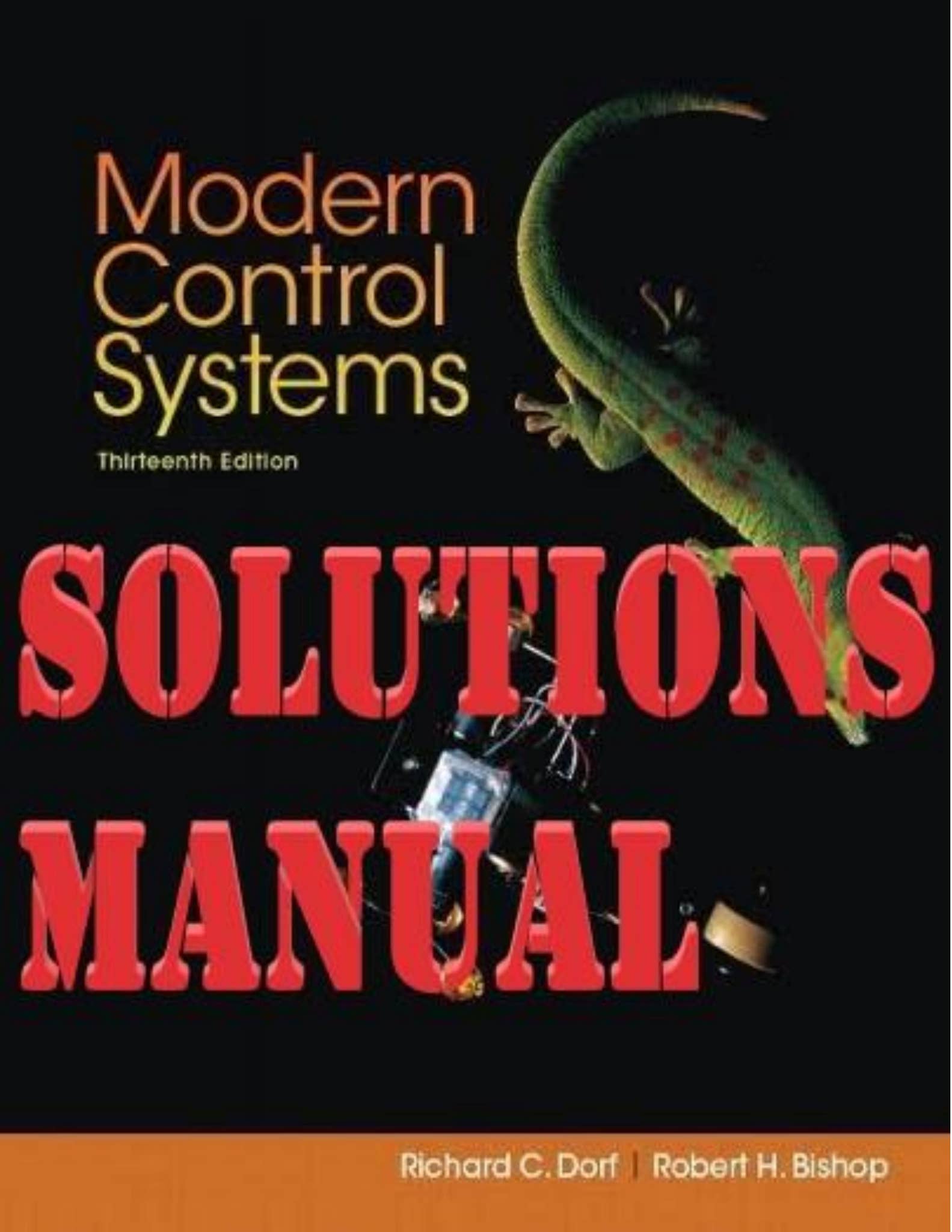 Solutions Manual for Modern Control Systems 13th Edition by Richard ...