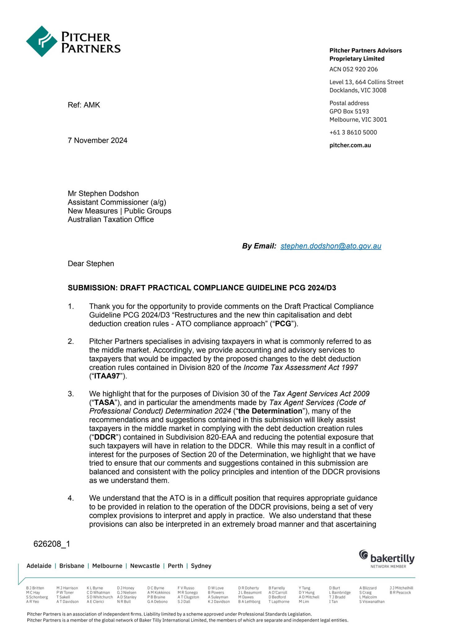 PCG 2024_D3 Submission by Pitcher Partners - Issuu