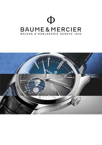 Baume & Mercier Watch Magalogue by Shareen Lorenza - Issuu