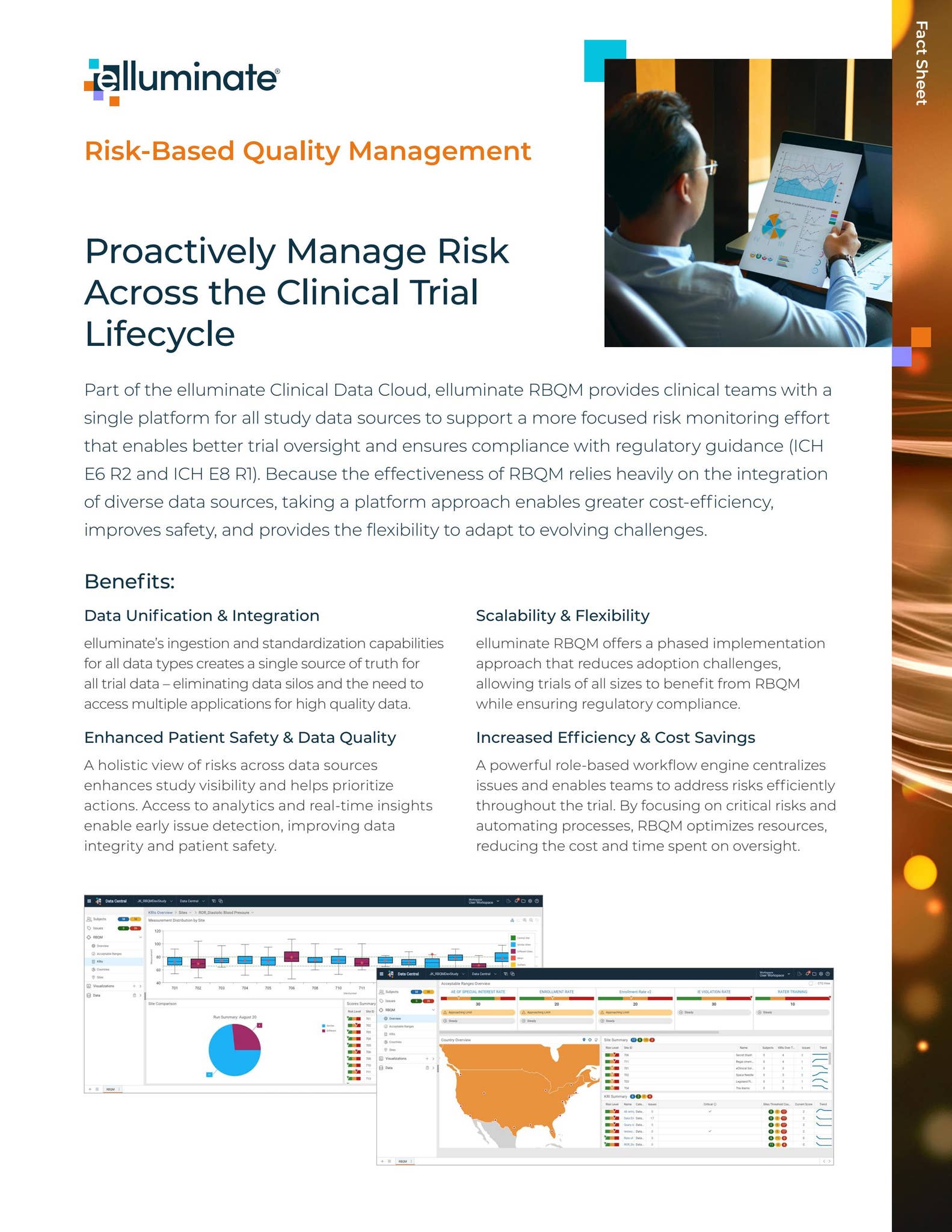 Risk-Based Quality Management | Fact Sheet by eClinical Solutions - Issuu