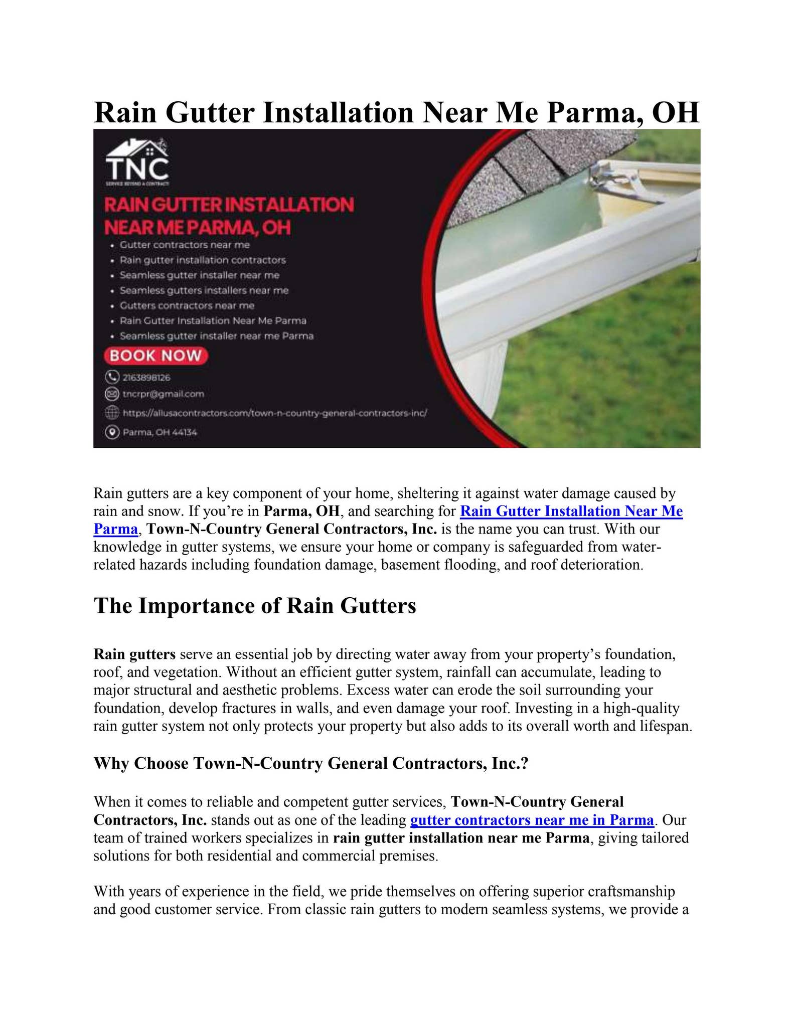 Rain Gutter Installation Near Me Parma, OH by Digi Era Pro - Issuu