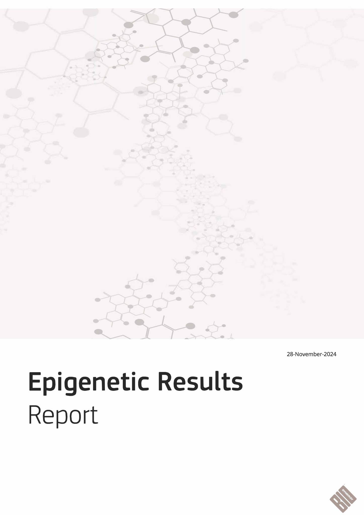 Sample Epigenetic Report by Bio-Synergy - Issuu