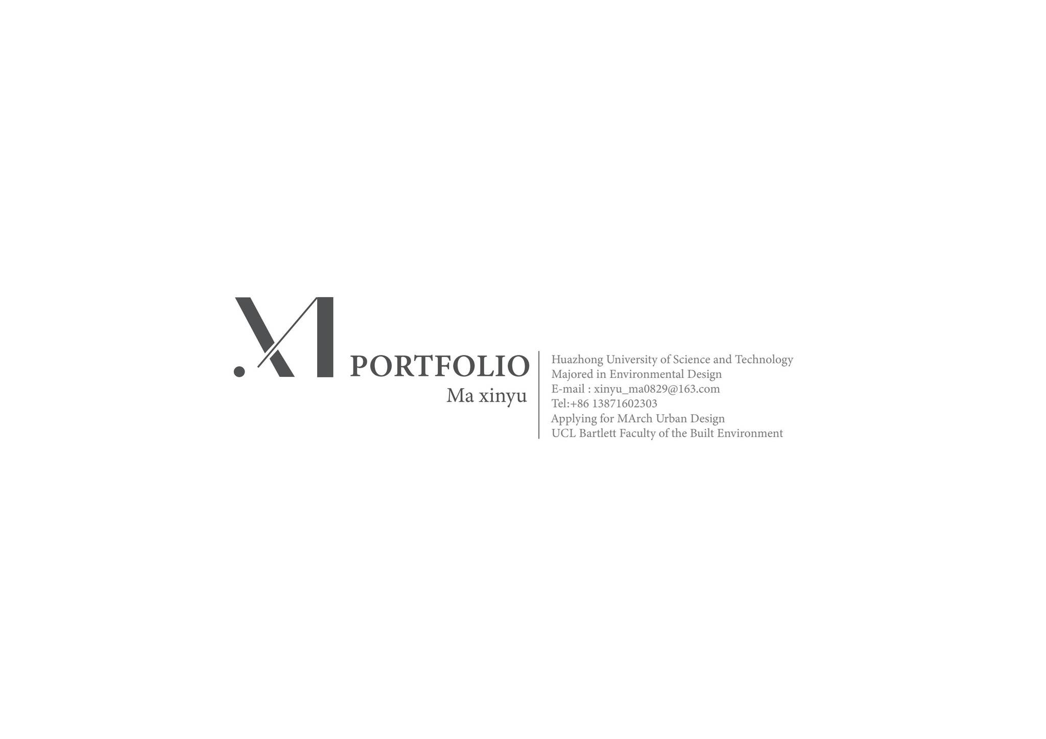 Portfolio-Xinyu Ma by xinyu_ma - Issuu