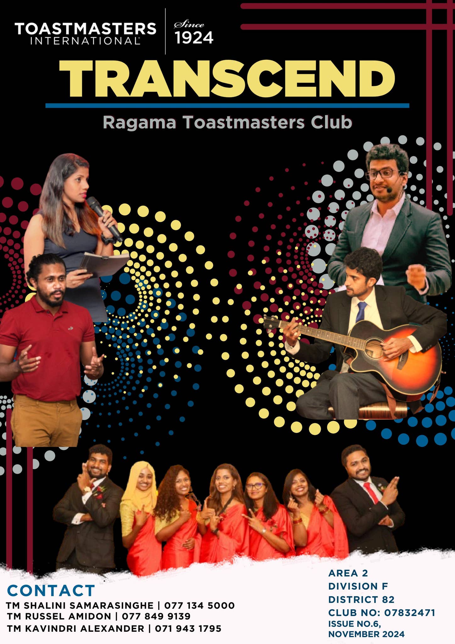 Newsletter by Ragama Toastmasters Club, Issue No 06, November 2024 by ...
