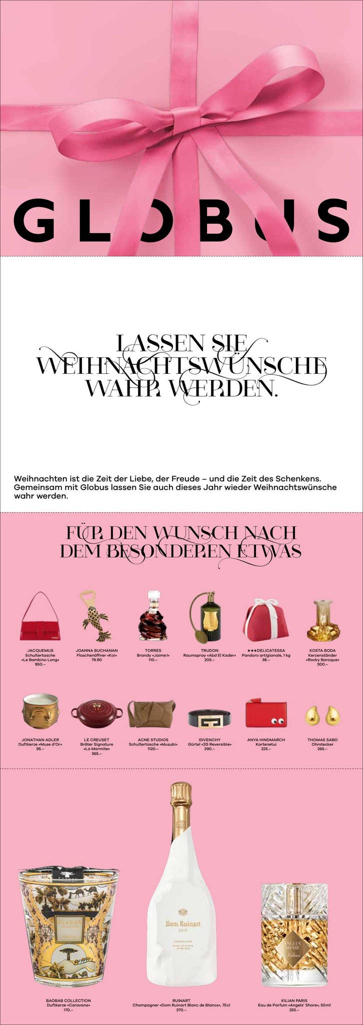 GIFTGUIDE XMAS 2024 by GLOBUS - Issuu