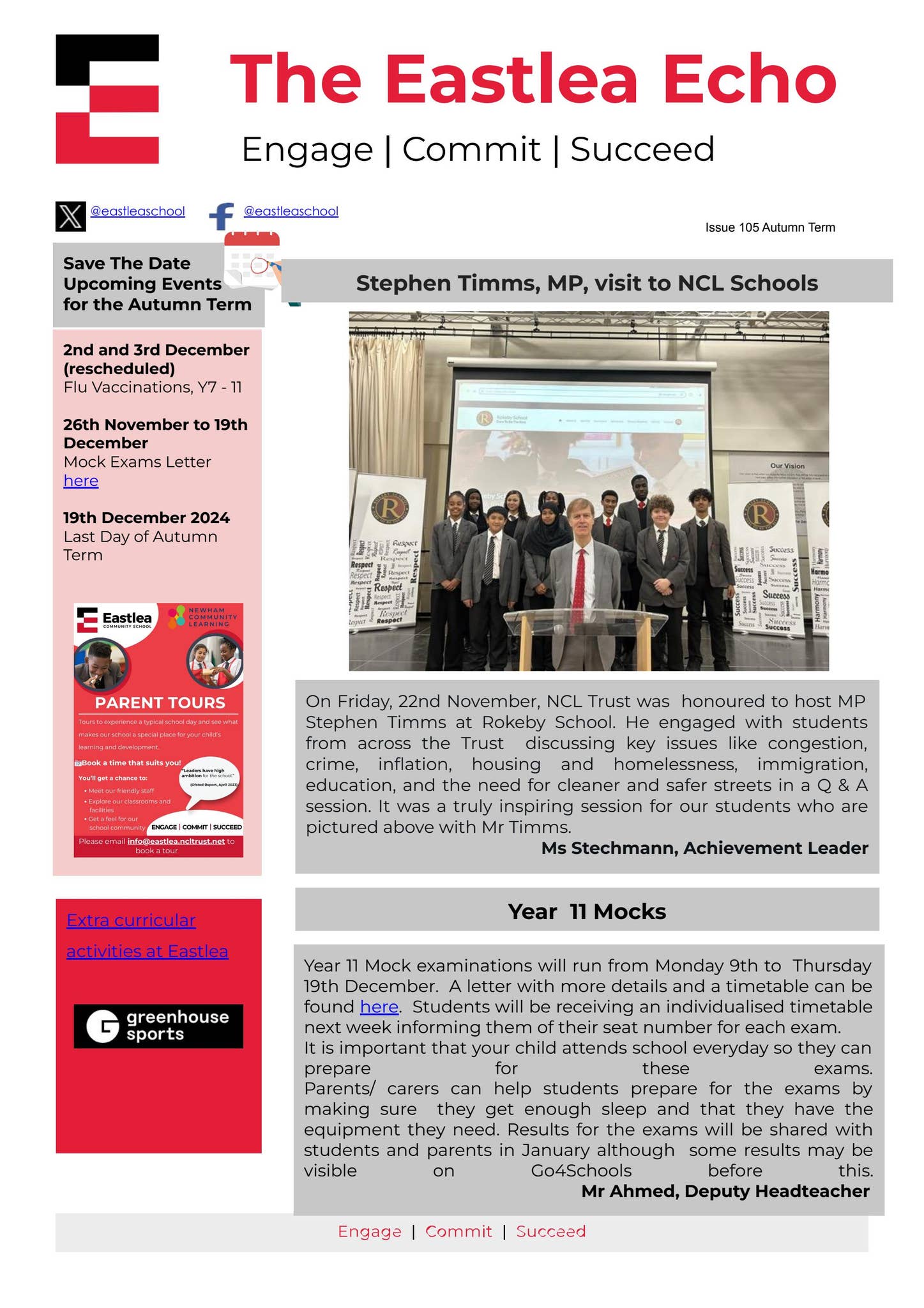 Eastlea Echo 105 by newhamcommunitylearning - Issuu