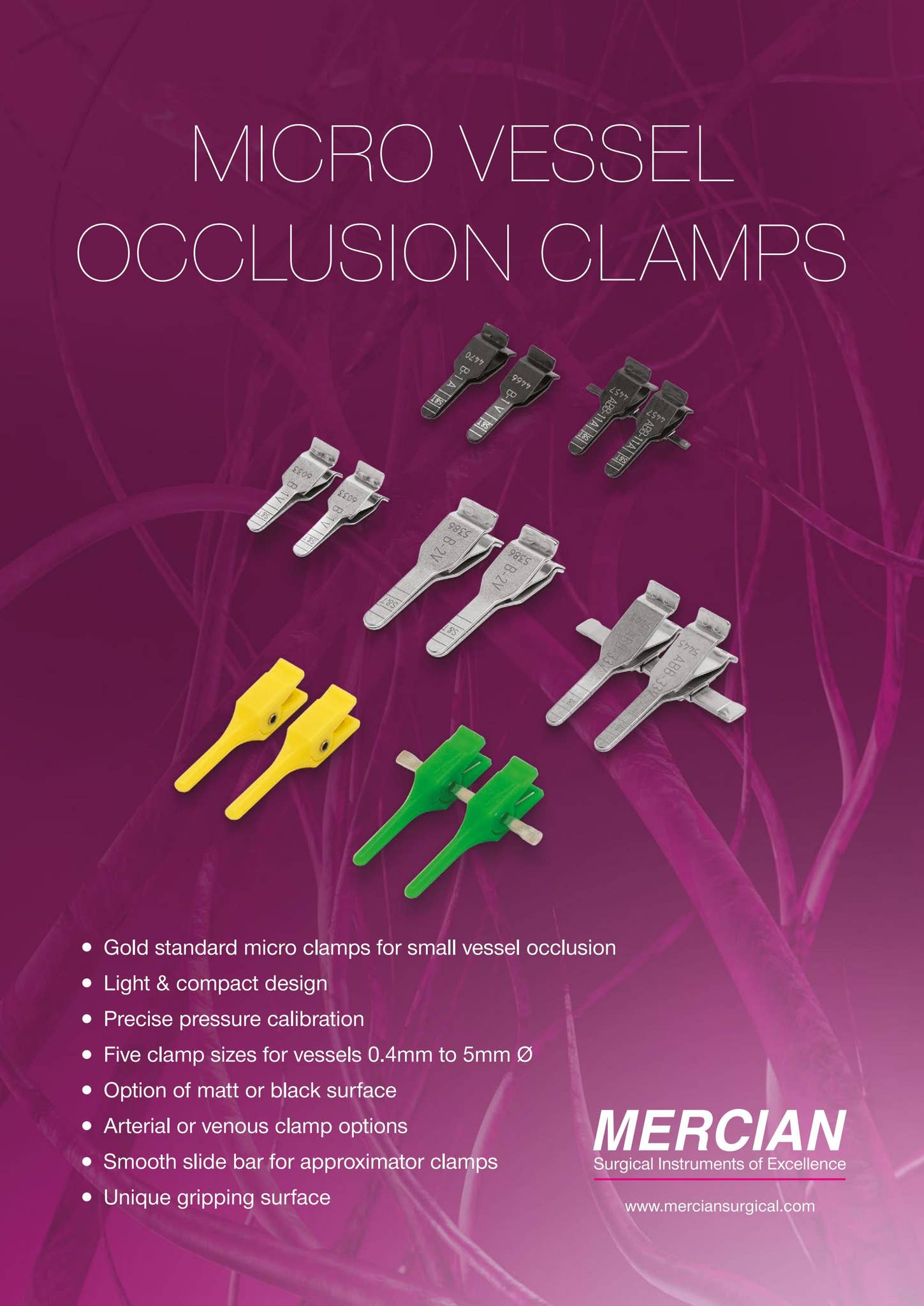 Micro Vessel Occlusion Clamps by Mercian Surgical - Issuu