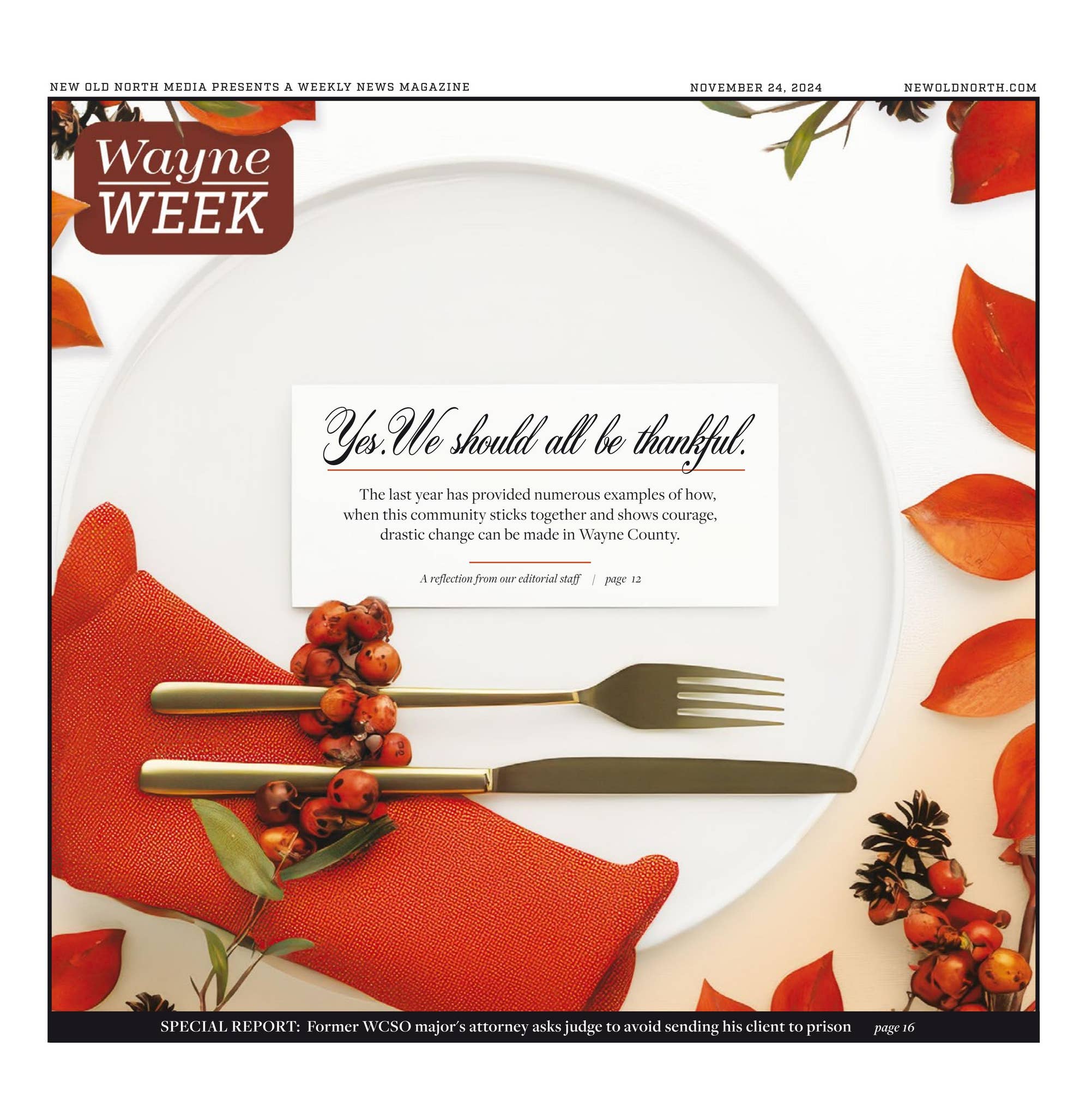 Wayne Week — Nov. 24, 2024 by Wayne Week - Issuu