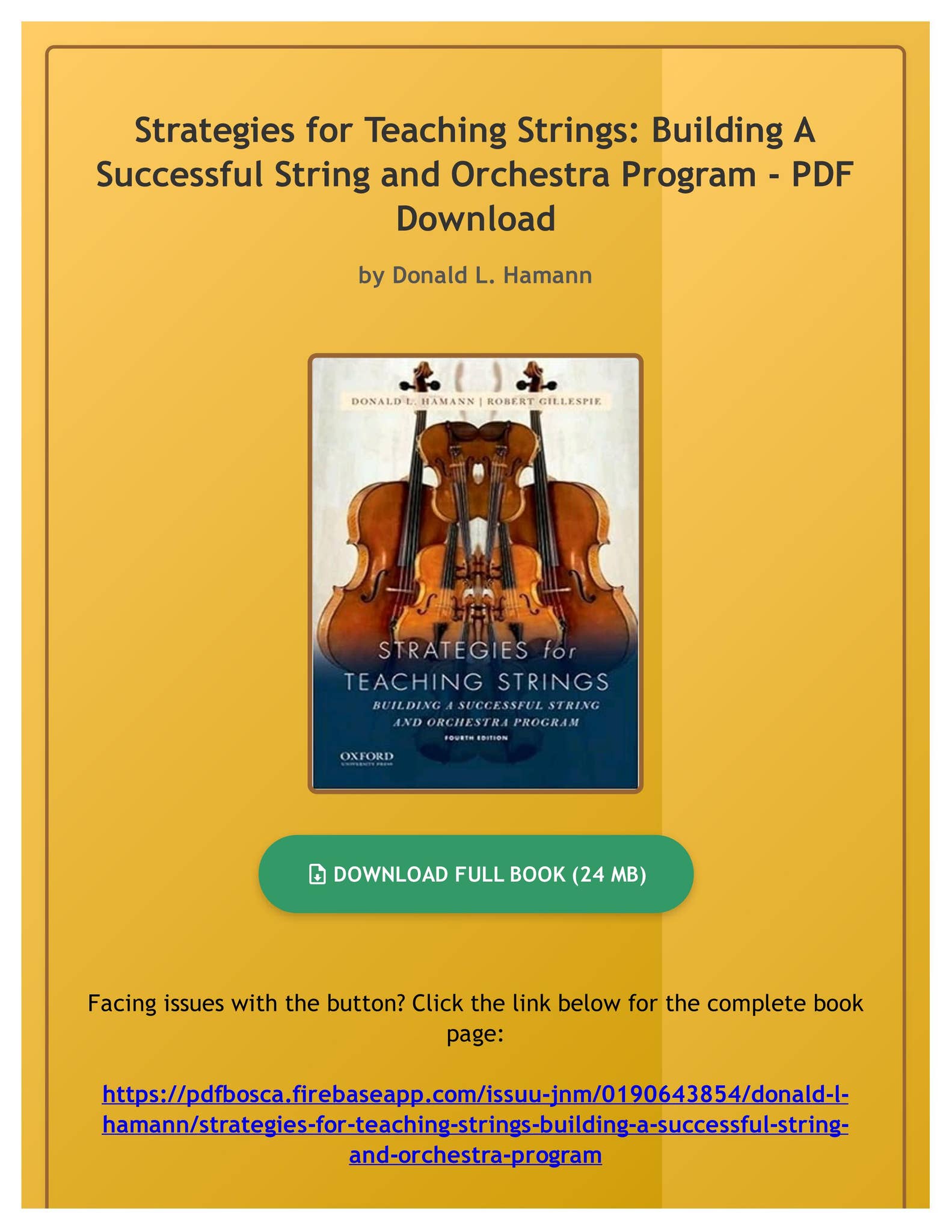 PDF Free Strategies for Teaching Strings: Building A Successful String ... PDF Free Strategies for Teaching Strings: Building A Successful String ...