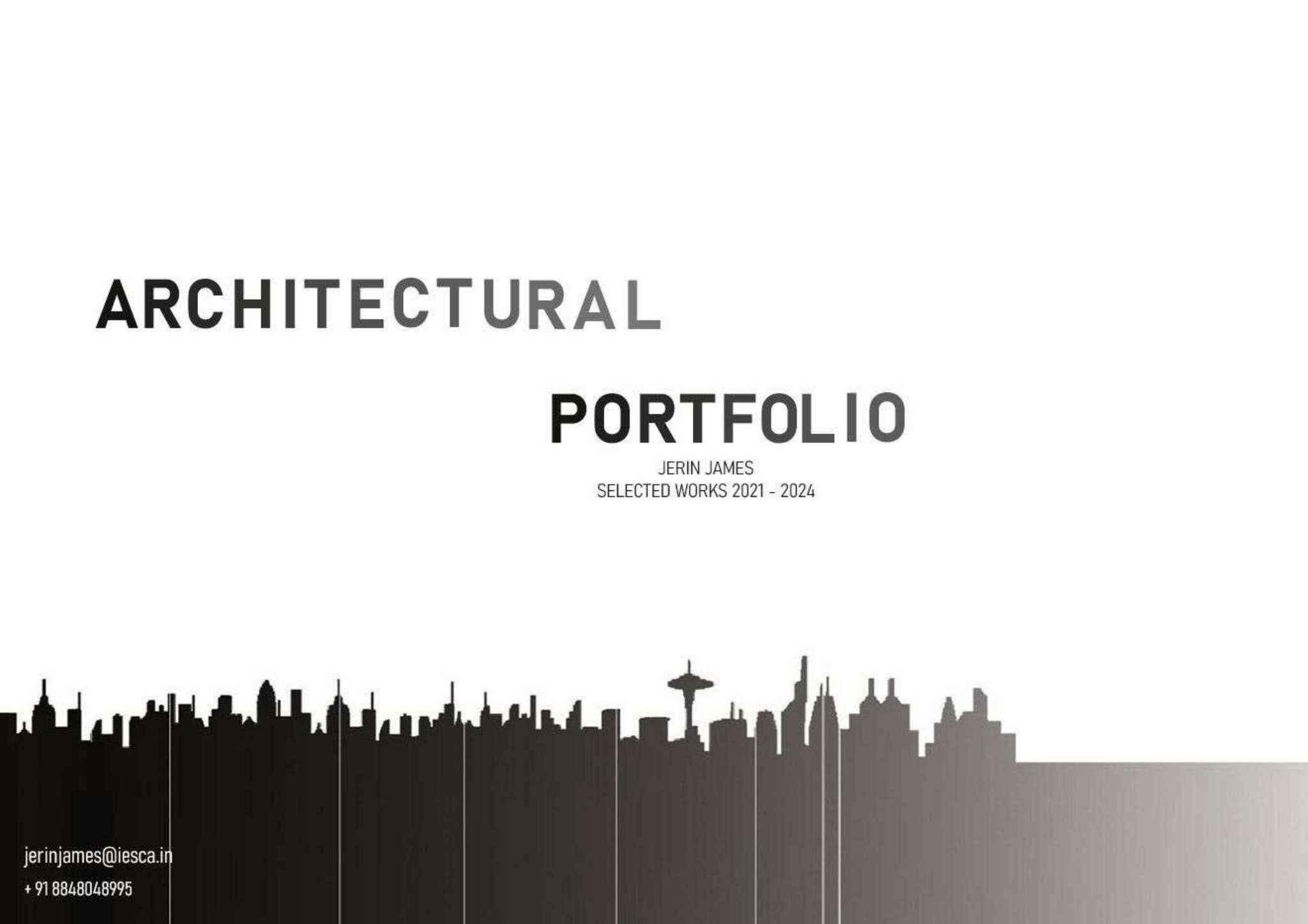 Architectural Portfolio by jerin james - Issuu