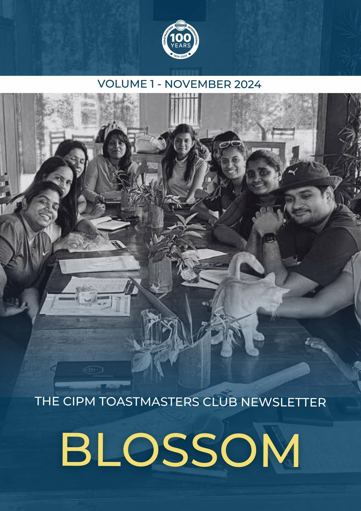 CIPM Toastmasters Club Newsletter - Blossom 2024/25 Edition 1 by ...