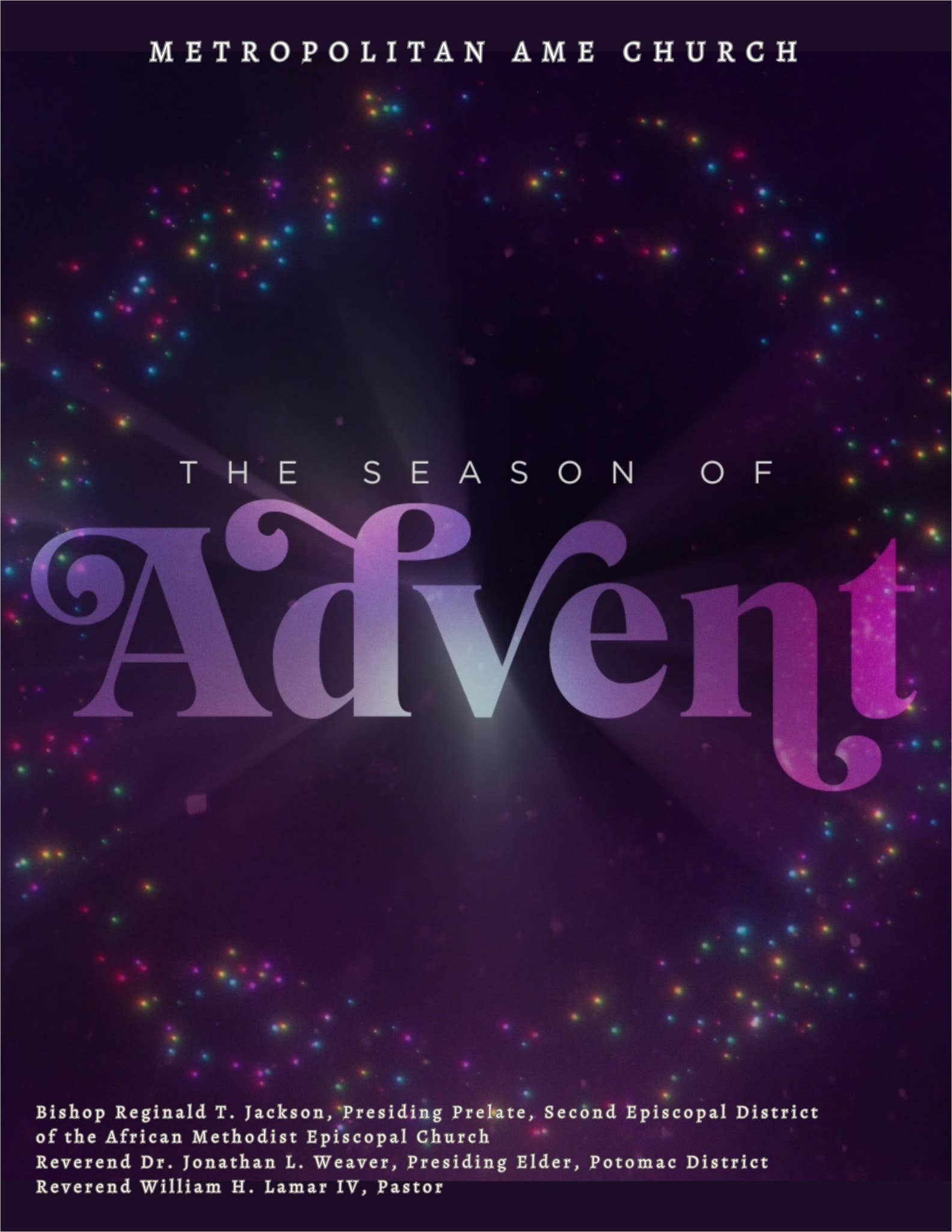The Season of Advent 2024 by Metropolitan AME Church - Issuu