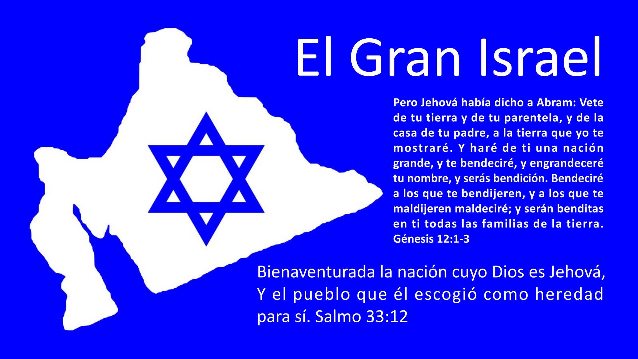 Spanish (Español) - The Greater Israel (El Gran Israel) - Promise ...