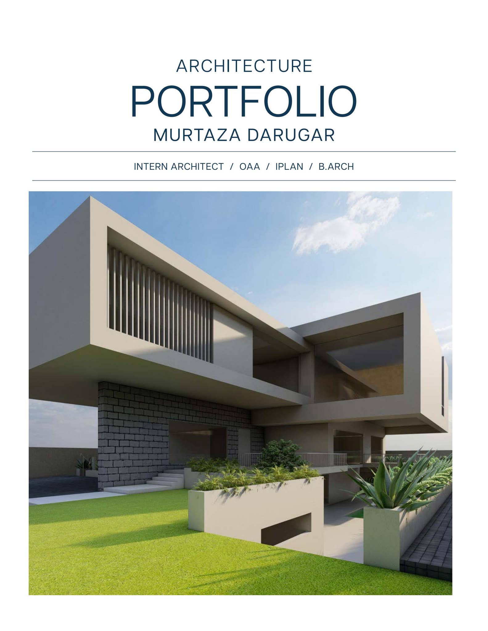 Architecture Portfolio by Murtaza Juzer - Issuu