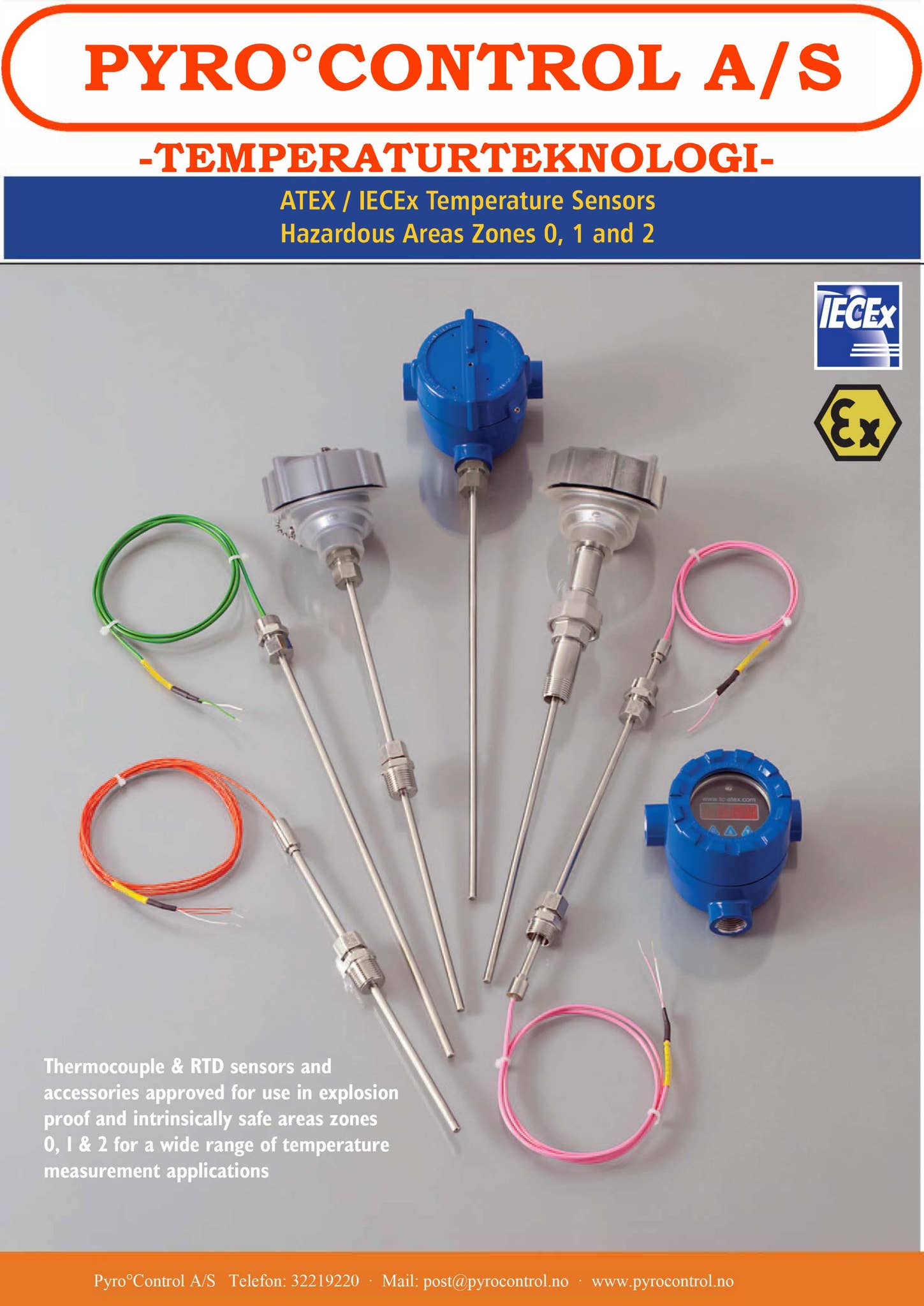 01-PYRO- ATEX _ IECEx Temperature Sensors Hazardous Areas Zones 0, 1 ...