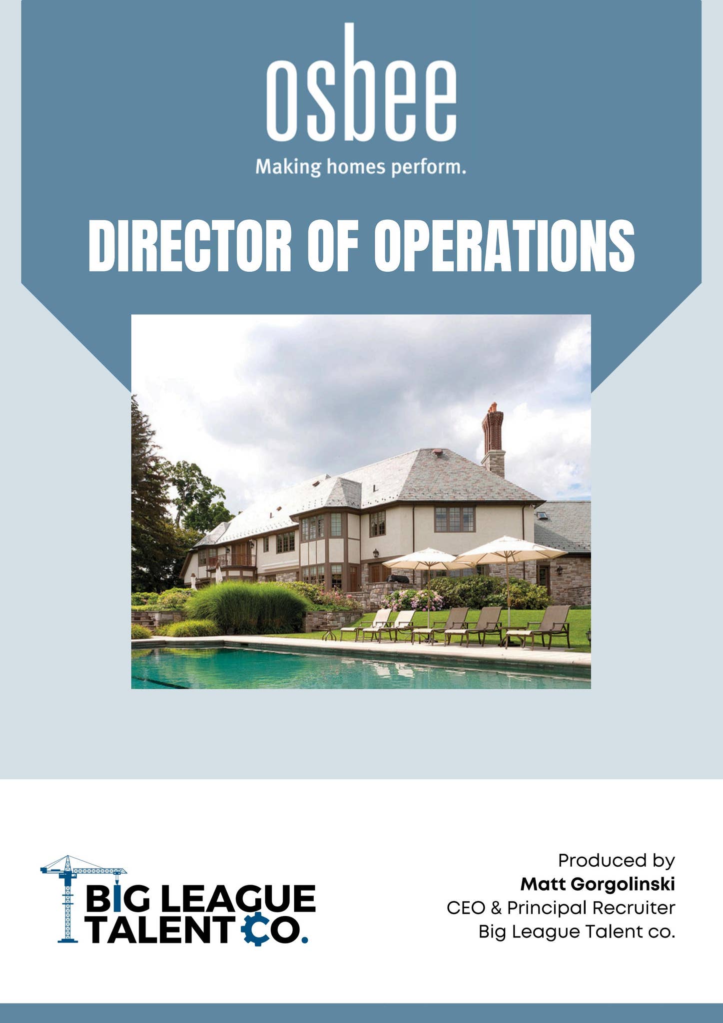 Osbee – Director of Operations Opportunity by Big League Talent Co. - Issuu