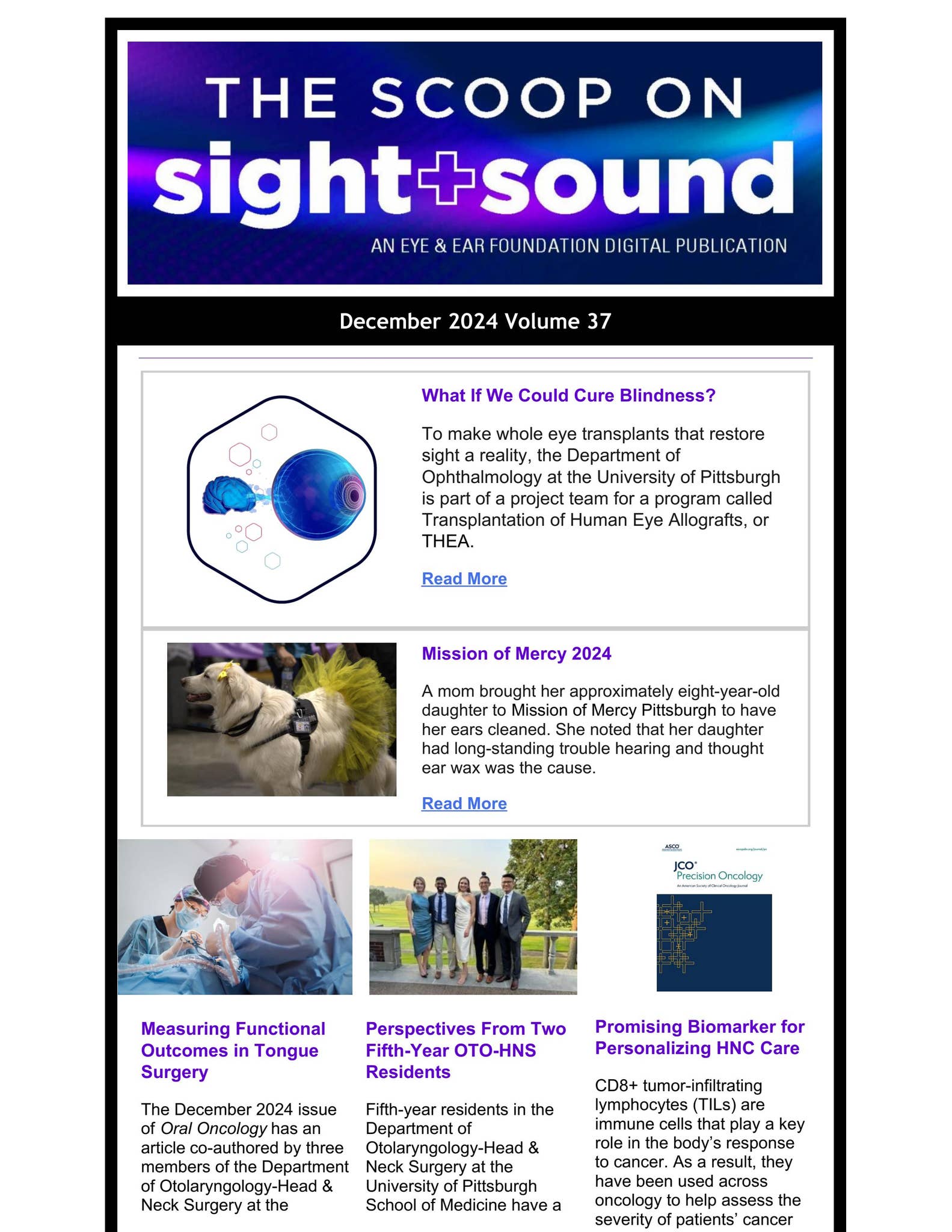 The Scoop, December 2024 by Eye & Ear Foundation of Pittsburgh - Issuu