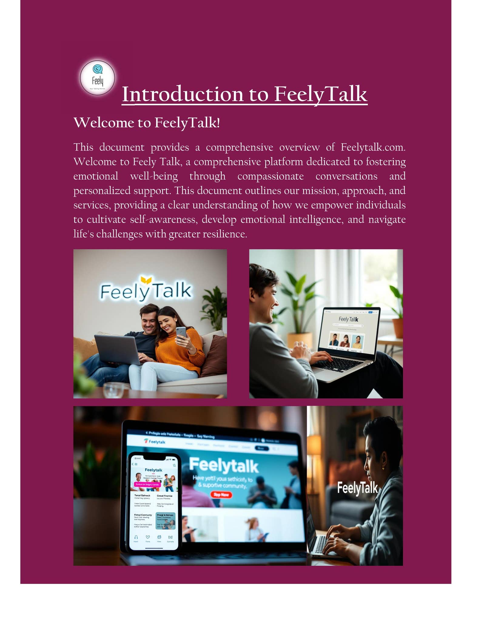 Feely Talk - Online Emotional Support 24*7 Available by Feely Talk - Issuu