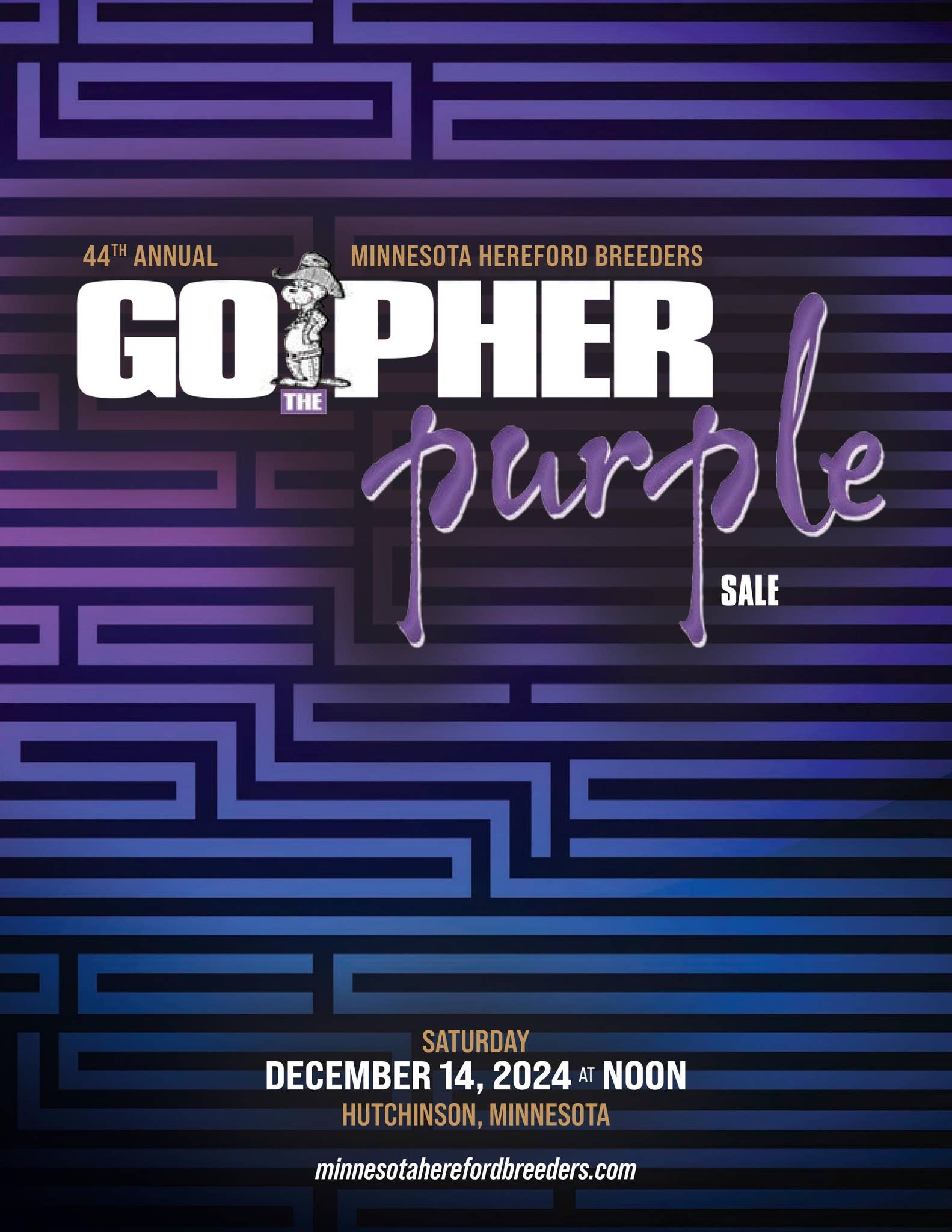 44th Annual Minnesota Hereford Breeders Gopher the Purple Sale by ...