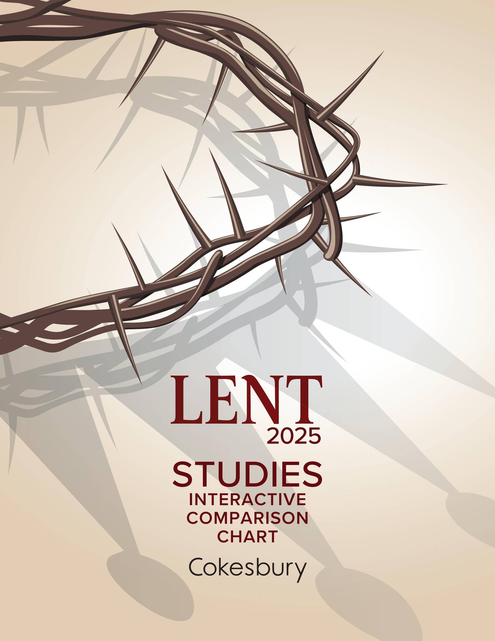 Lent 2025 Studies Comparison Chart by United Methodist Publishing House ...