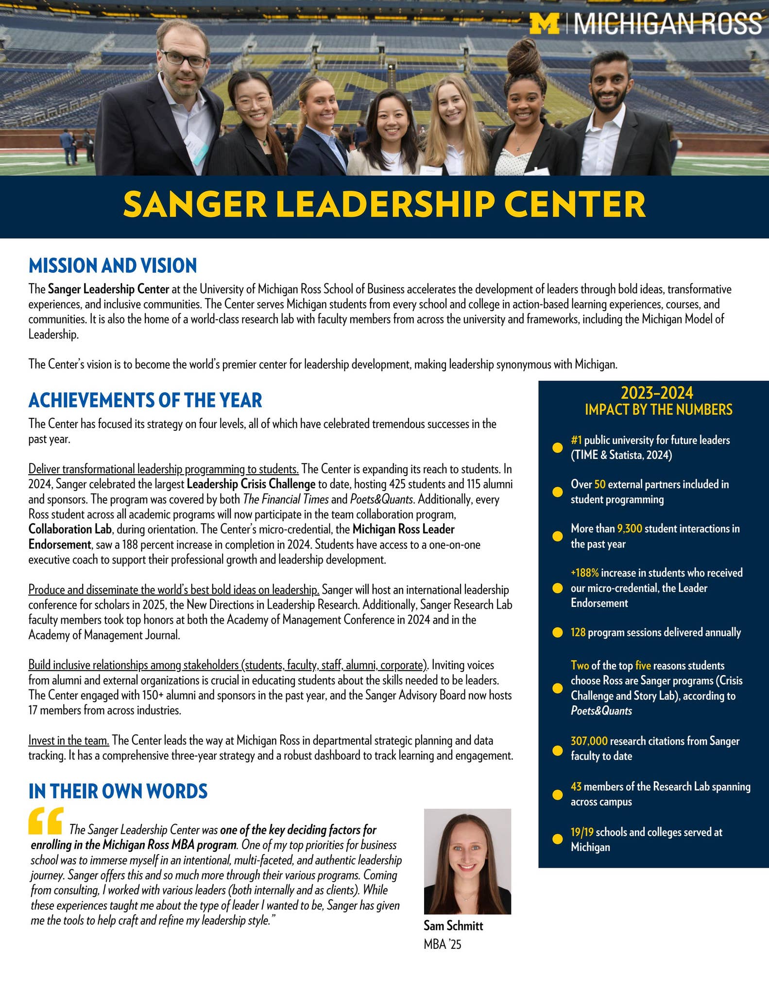 Sanger Leadership Center by michiganross - Issuu