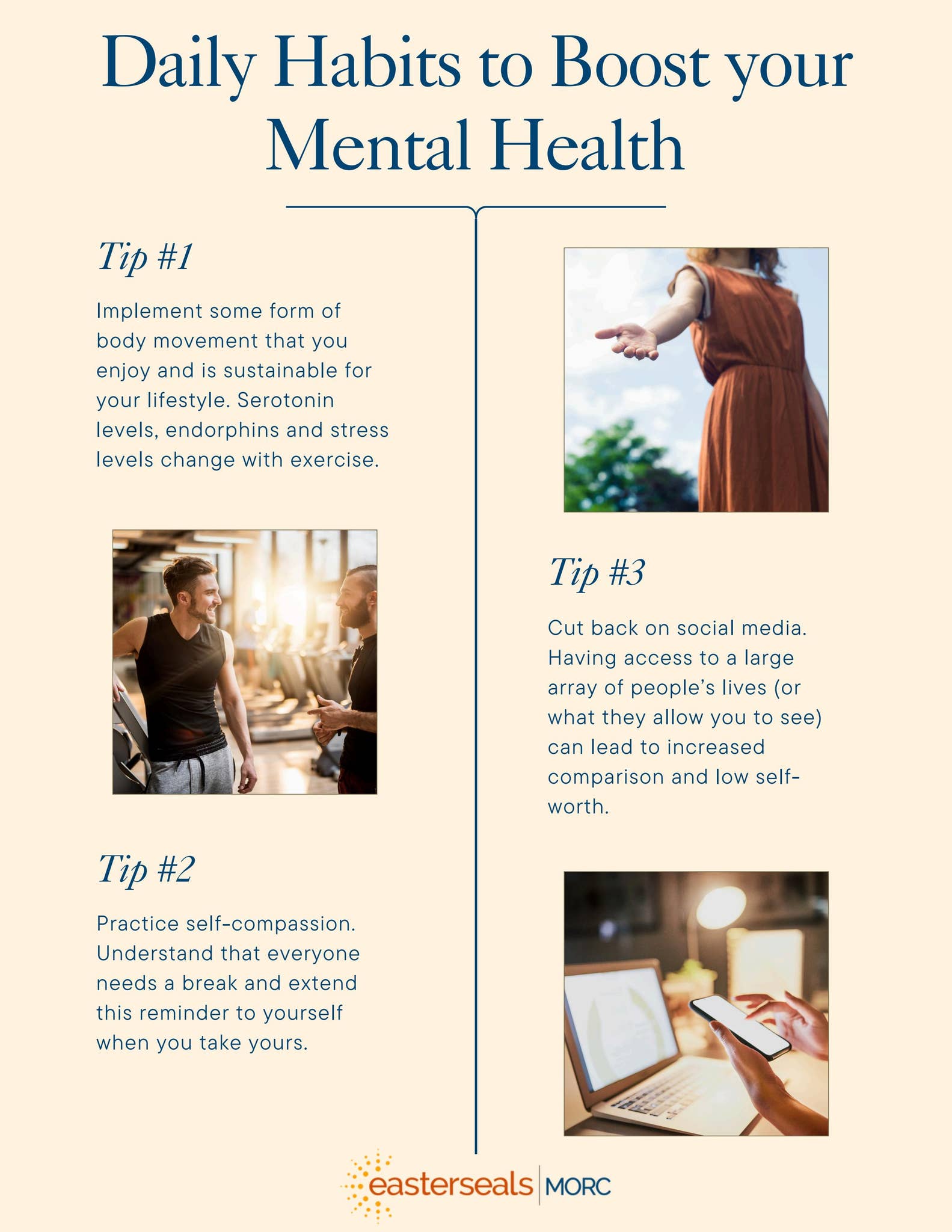 Daily Habits to Boost your Mental Health by Easterseals MORC - Issuu