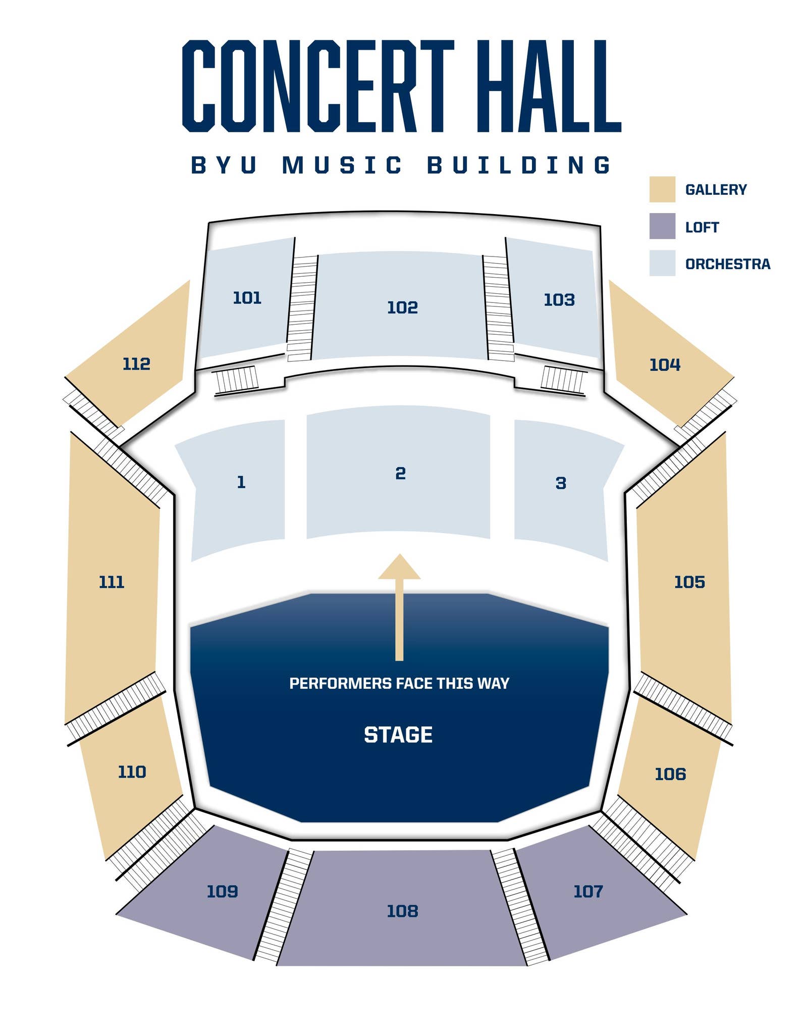 Concert Hall Map by BYU Arts - Issuu