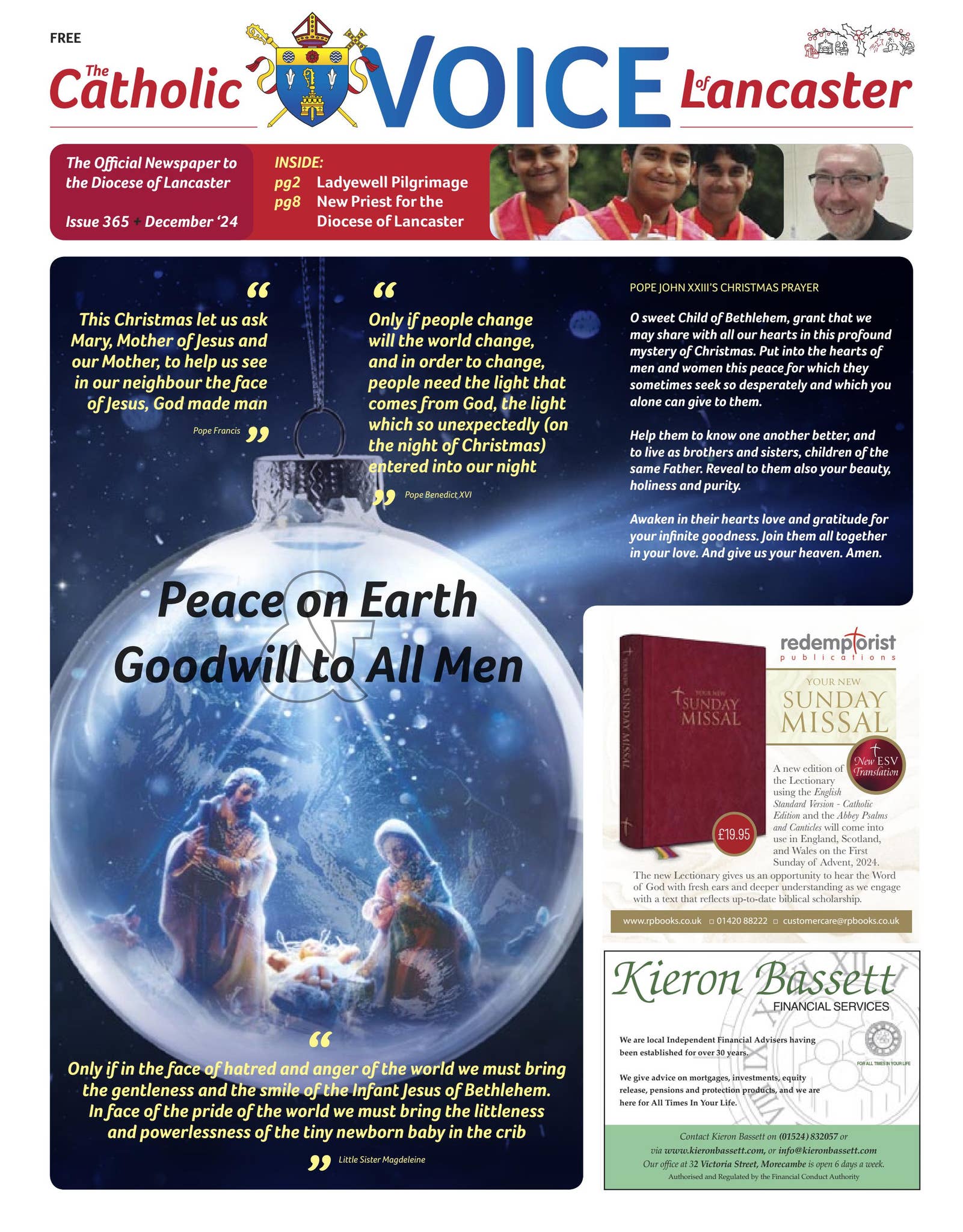 LANCASTER VOICE DECEMBER 2024 by CathCom - Issuu