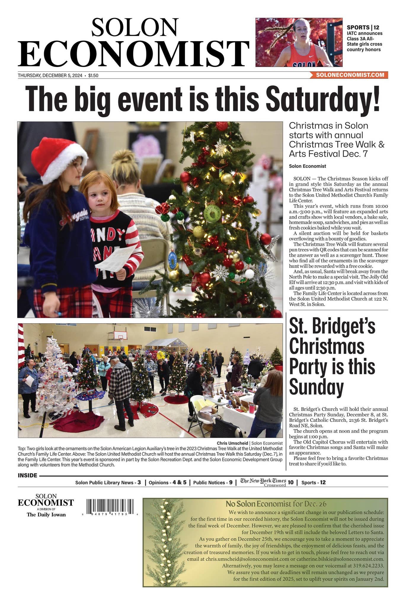 Solon Economist — 12.5.24 by Student Publications, Inc. - Issuu