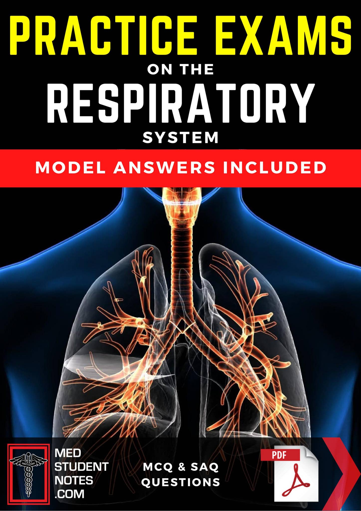 RESPIRATORY SYSTEM Practice Exams | MCQ & SAQ For Nursing, Medical, PRE ...