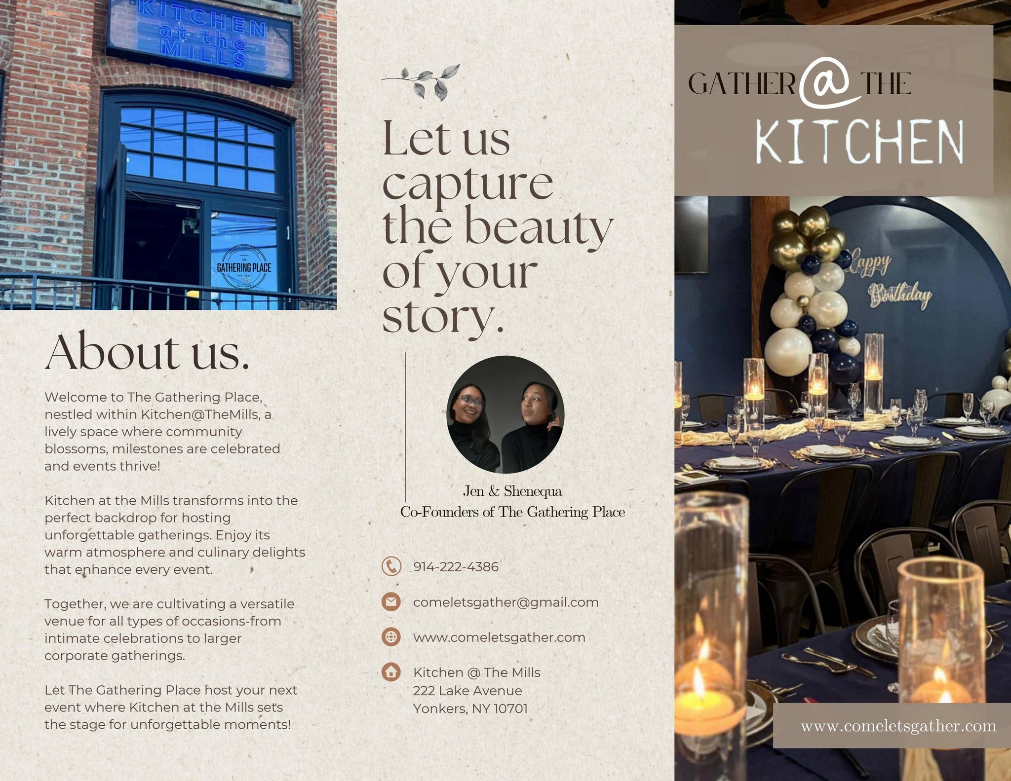 Gather@The Kitchen Brochure 2024-2025 by thegatheringplaceny2024 - Issuu