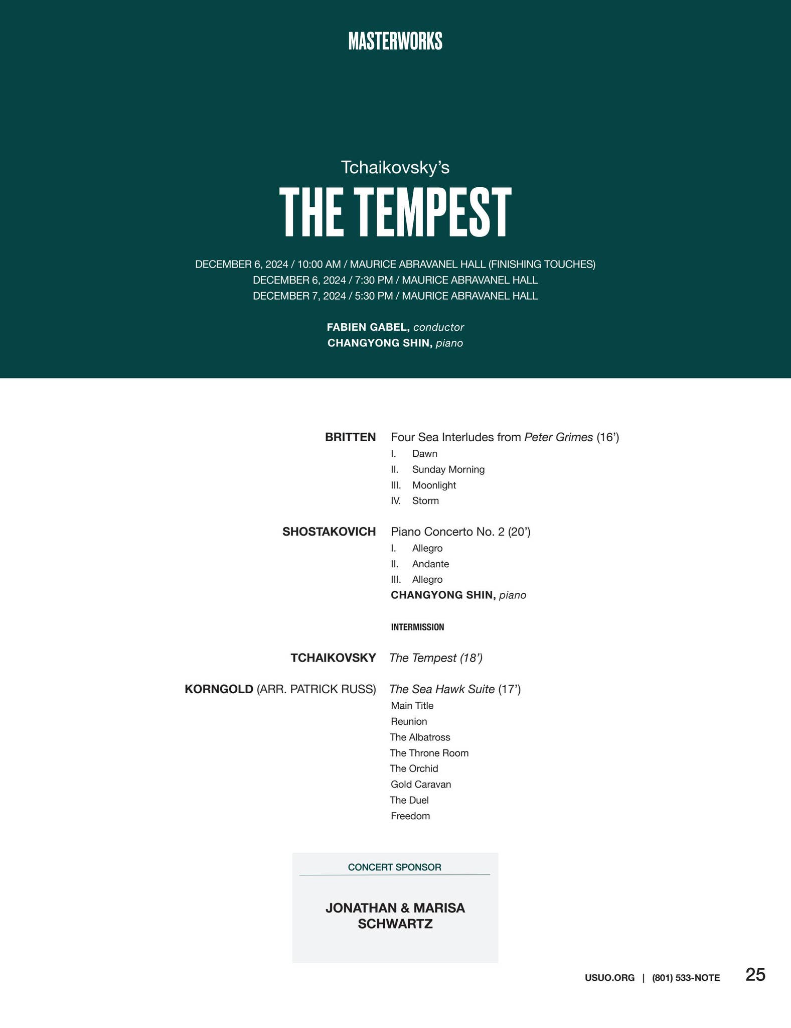 Tchaikovsky's The Tempest by Utah Symphony | Utah Opera - Issuu