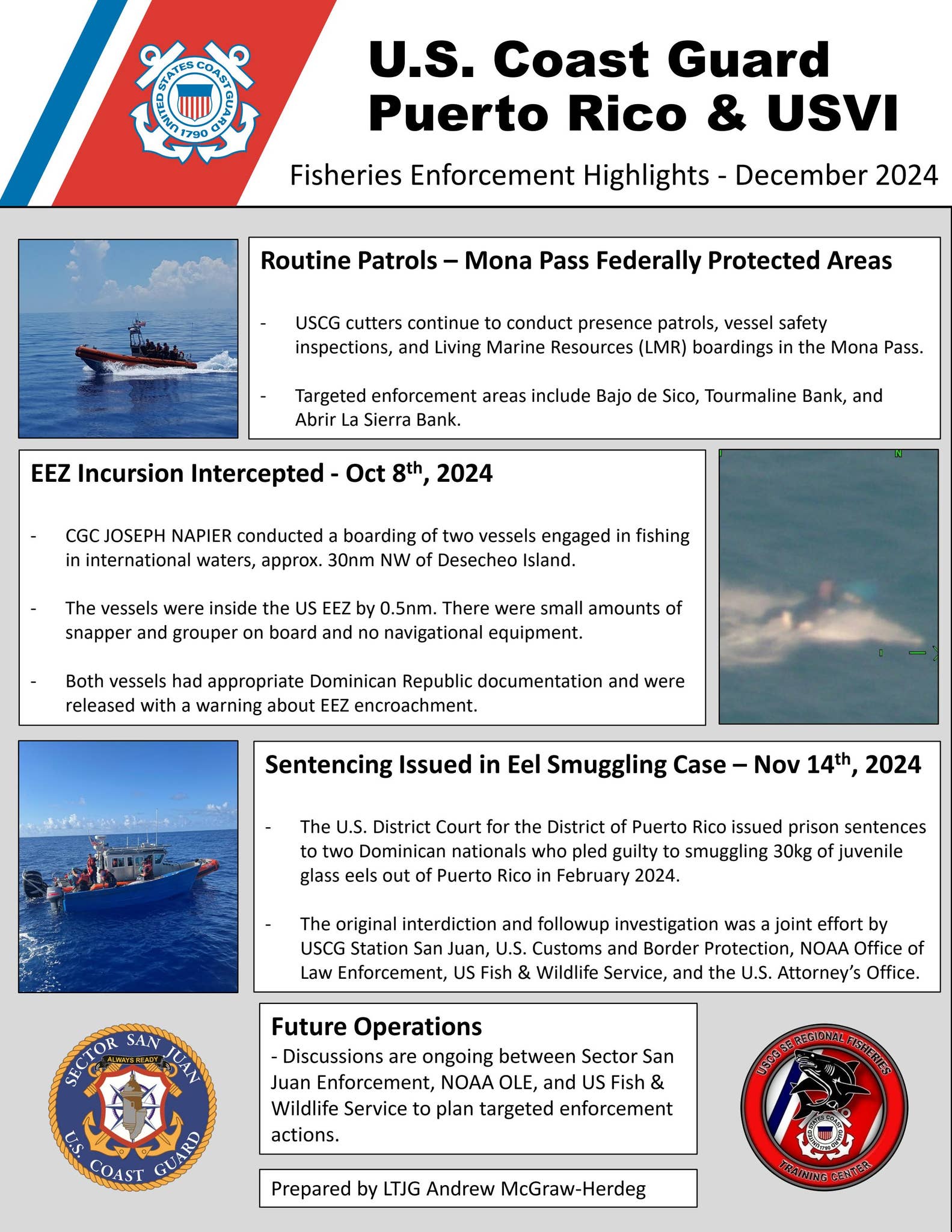USCG SSJ CFMC Report Dec 2024 by Caribbean Fishery Management Council ...