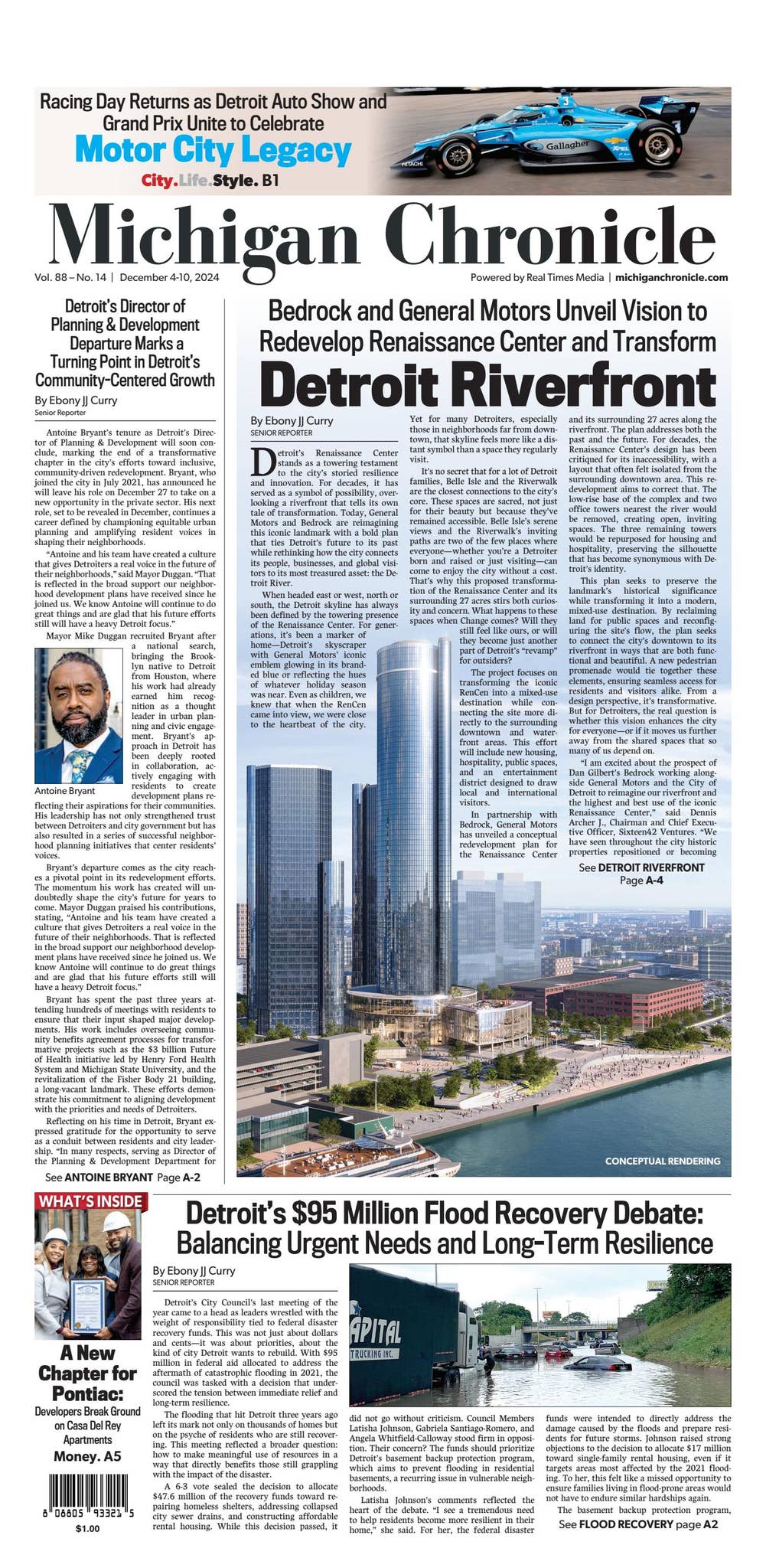 Michigan Chronicle Vol. 88 - No. 14 by Real Times Media - Issuu