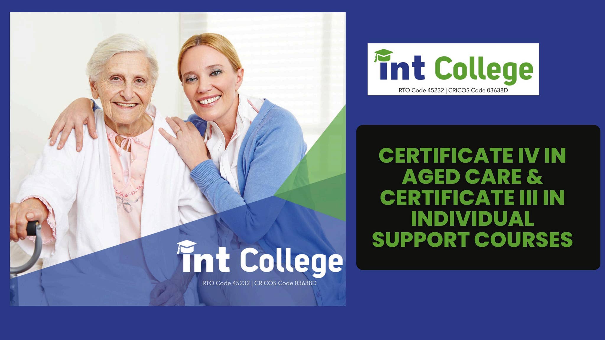 Certificate IV in Aged Care & Certificate III in Individual Support ...