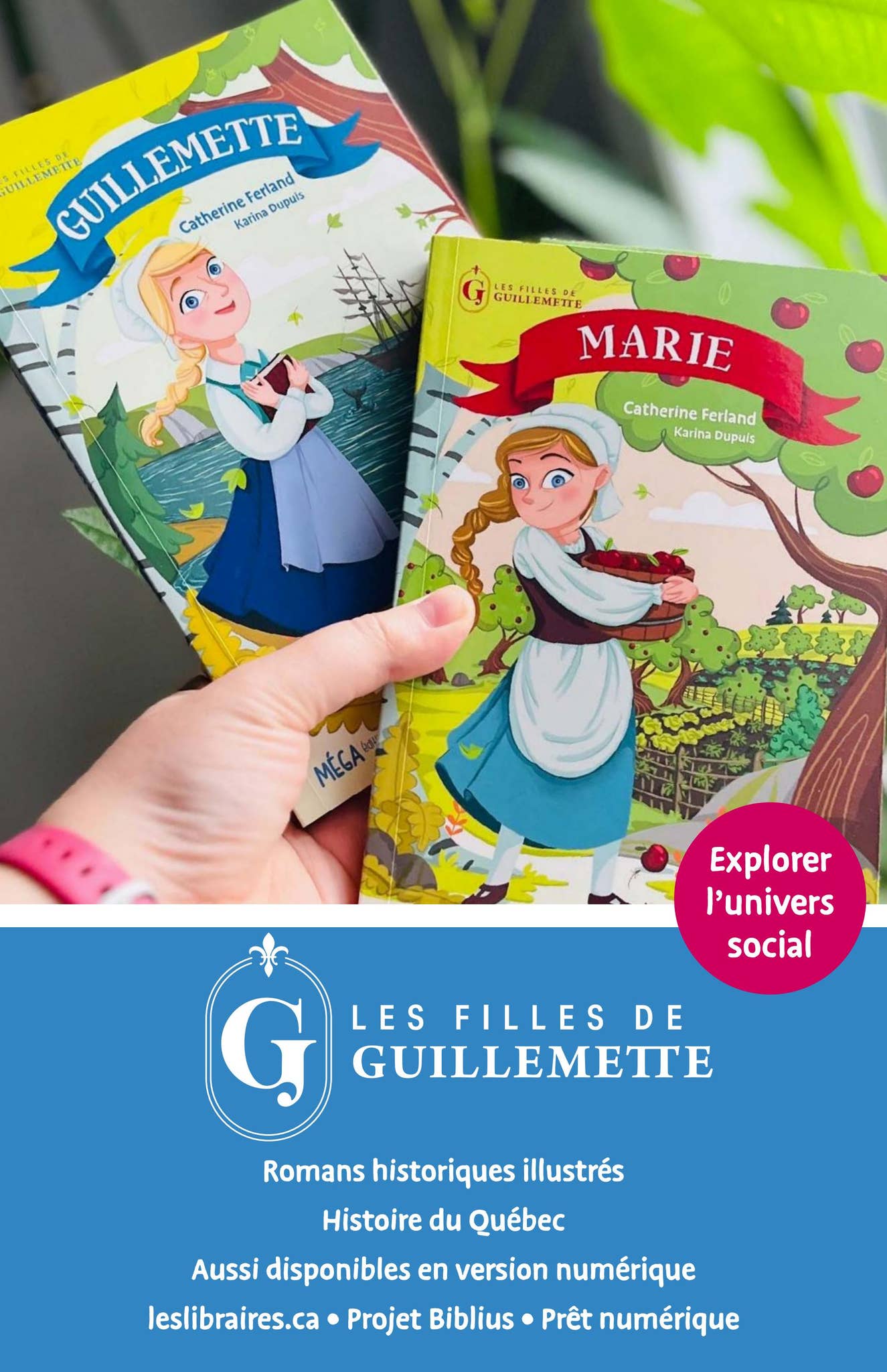 Méga Éditions_Les Filles de Guillemette_Dépliant by MÉGA ÉDITIONS - Issuu
